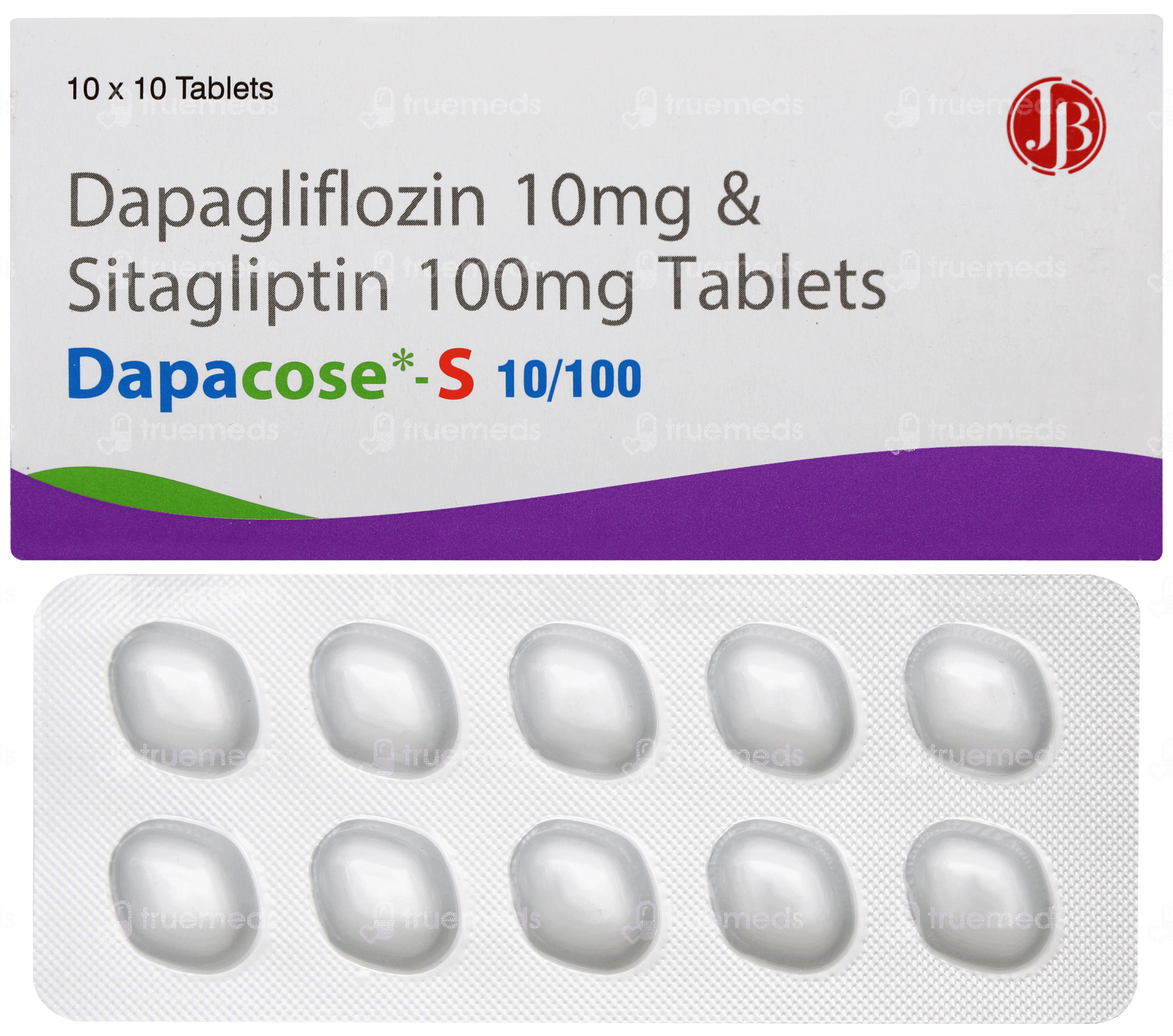 Dapacose S 10100 Mg Tablet 10 - Uses, Side Effects, Dosage, Price ...
