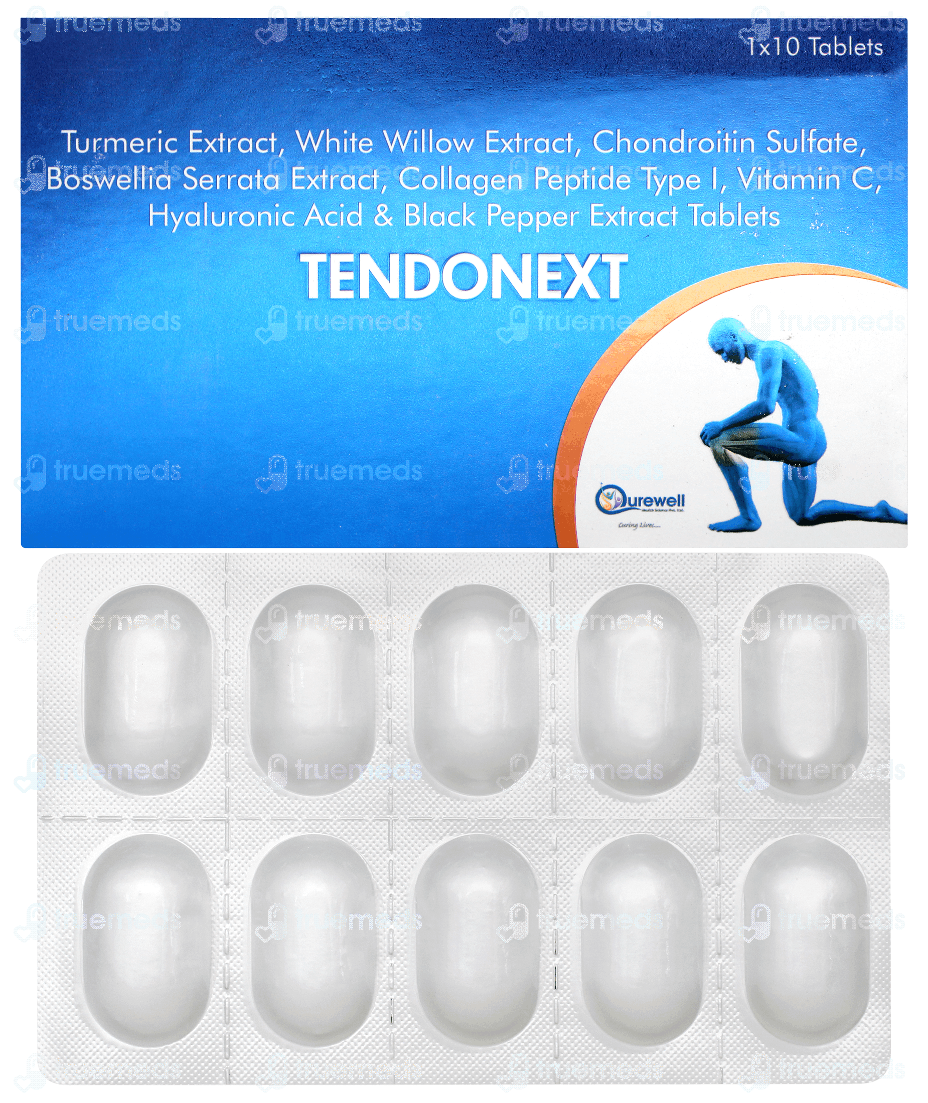 Tendonext Tablets 10 - Uses, Side Effects, Dosage, Price | Truemeds