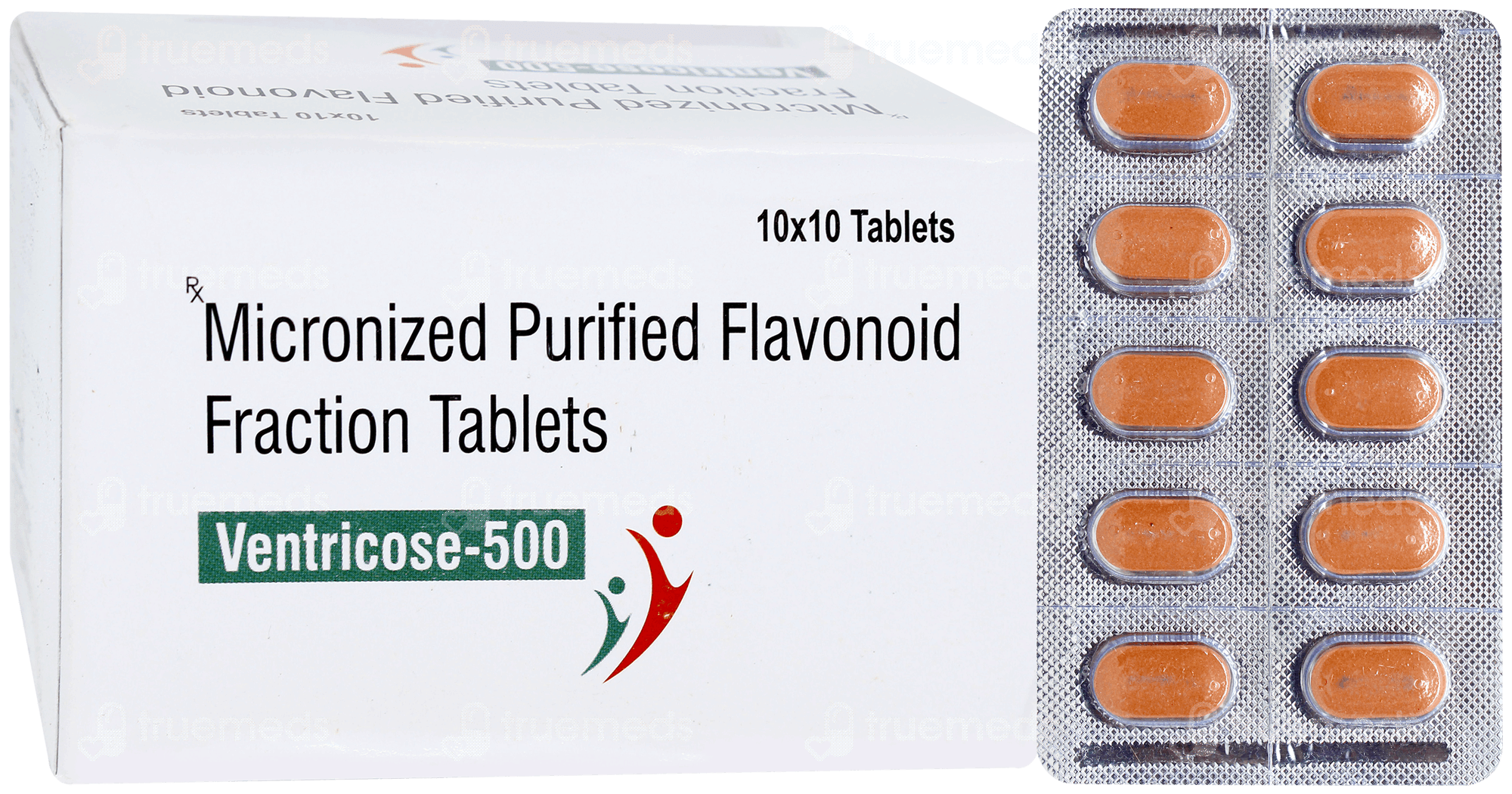 Ventricose 500 Mg Tablet 10 - Uses, Side Effects, Dosage, Price | Truemeds