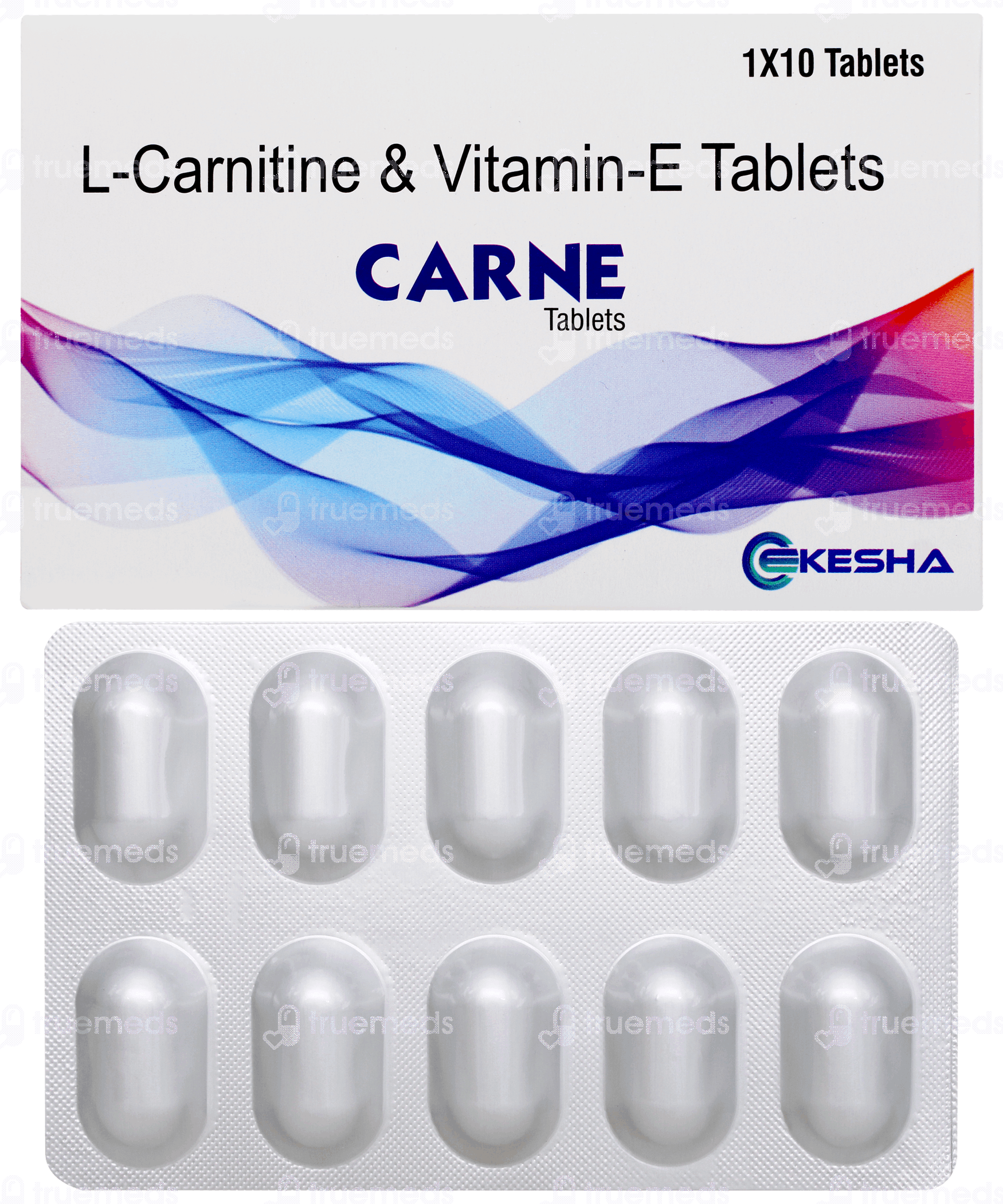 Carne Tablet 10 - Uses, Side Effects, Dosage, Price | Truemeds