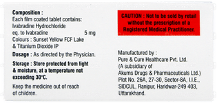 Ivaren 5 Tablet 10 - Uses, Side Effects, Dosage, Price | Truemeds