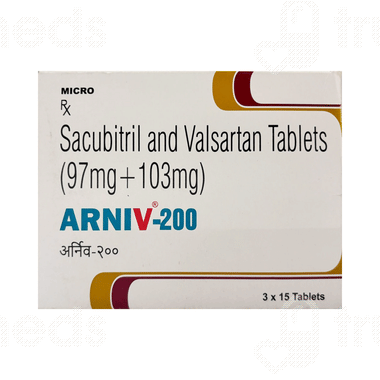 Arniv 200mg Tablet 15 - Uses, Side Effects, Dosage, Price | Truemeds