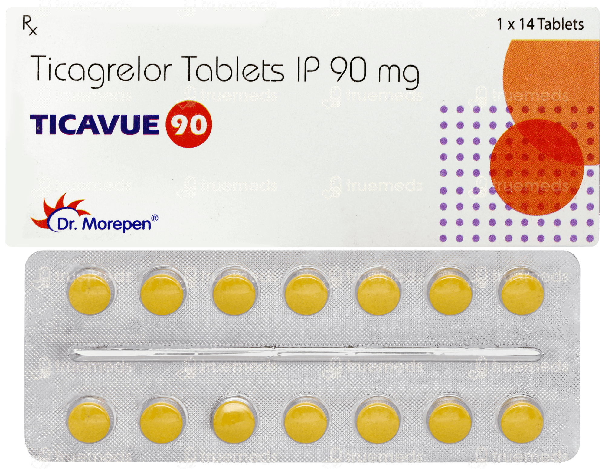 Ticavue 90 Tablet: Uses, Side Effects, Price & Substitutes
