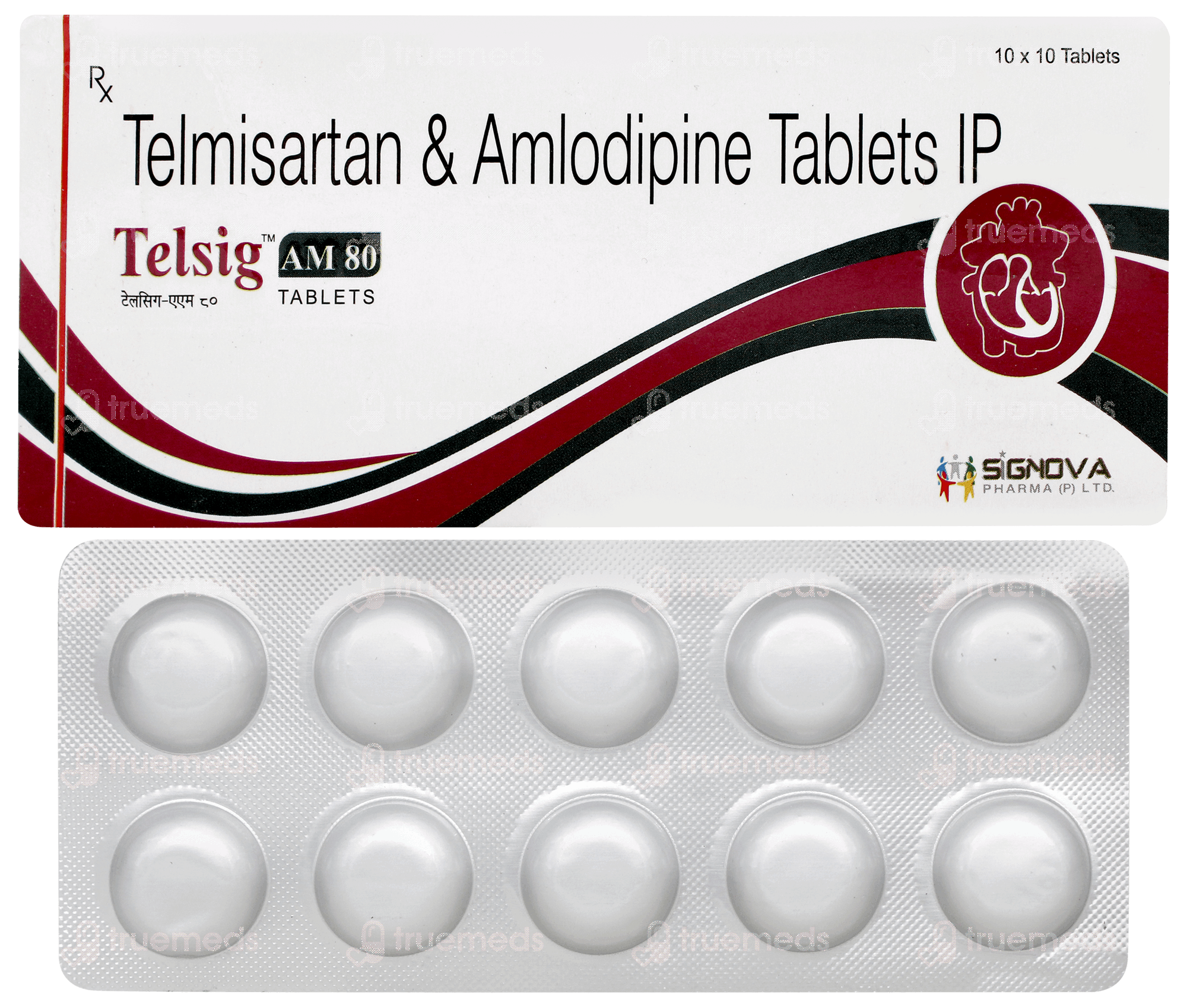 Telsig Am 80 Tablet 10: Uses, Side Effects, Price & Substitutes