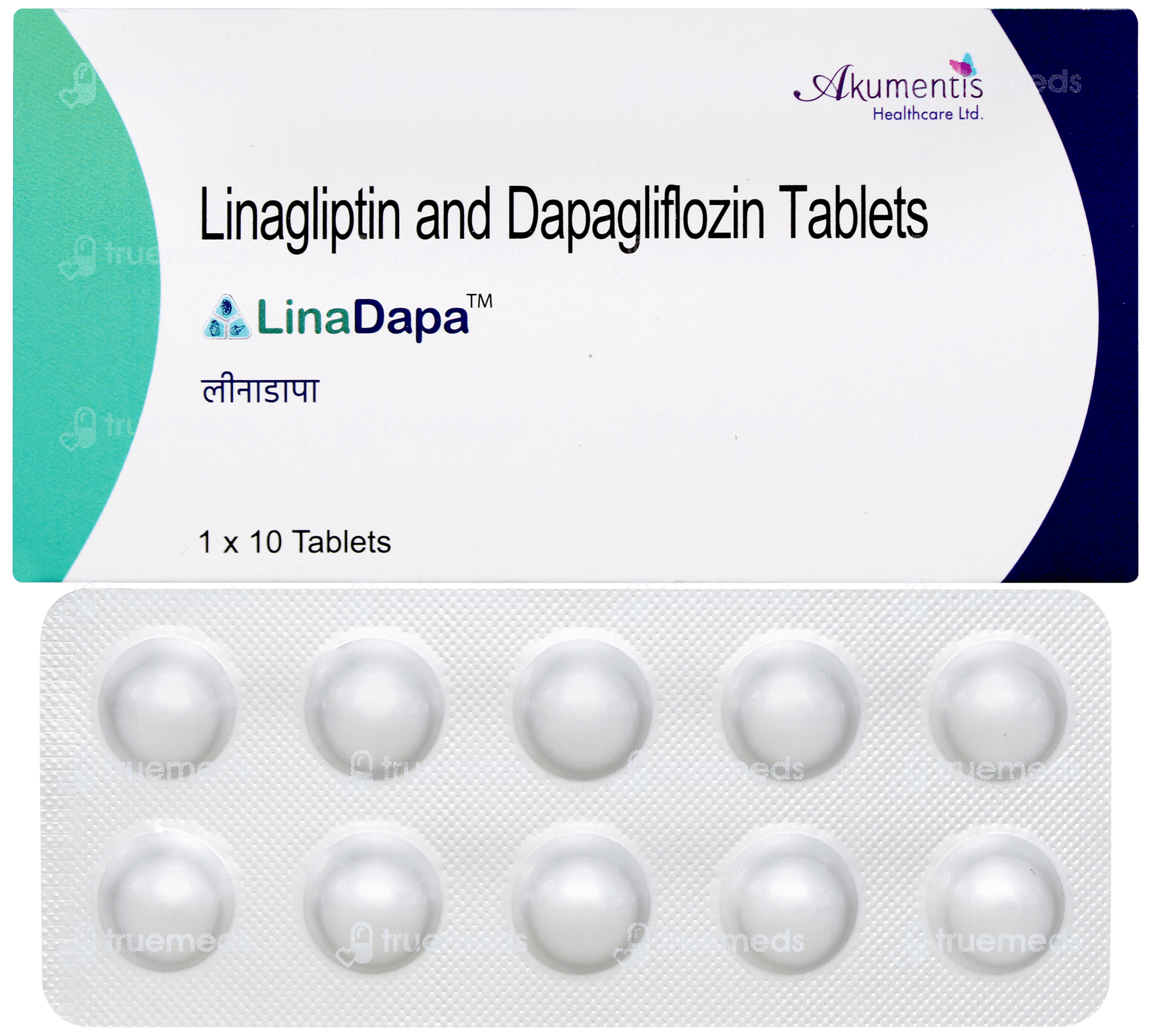 Linadapa Tablet 10 - Uses, Side Effects, Dosage, Price | Truemeds