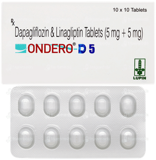 Ondero D 5 Tablet 10 - Uses, Side Effects, Dosage, Price | Truemeds