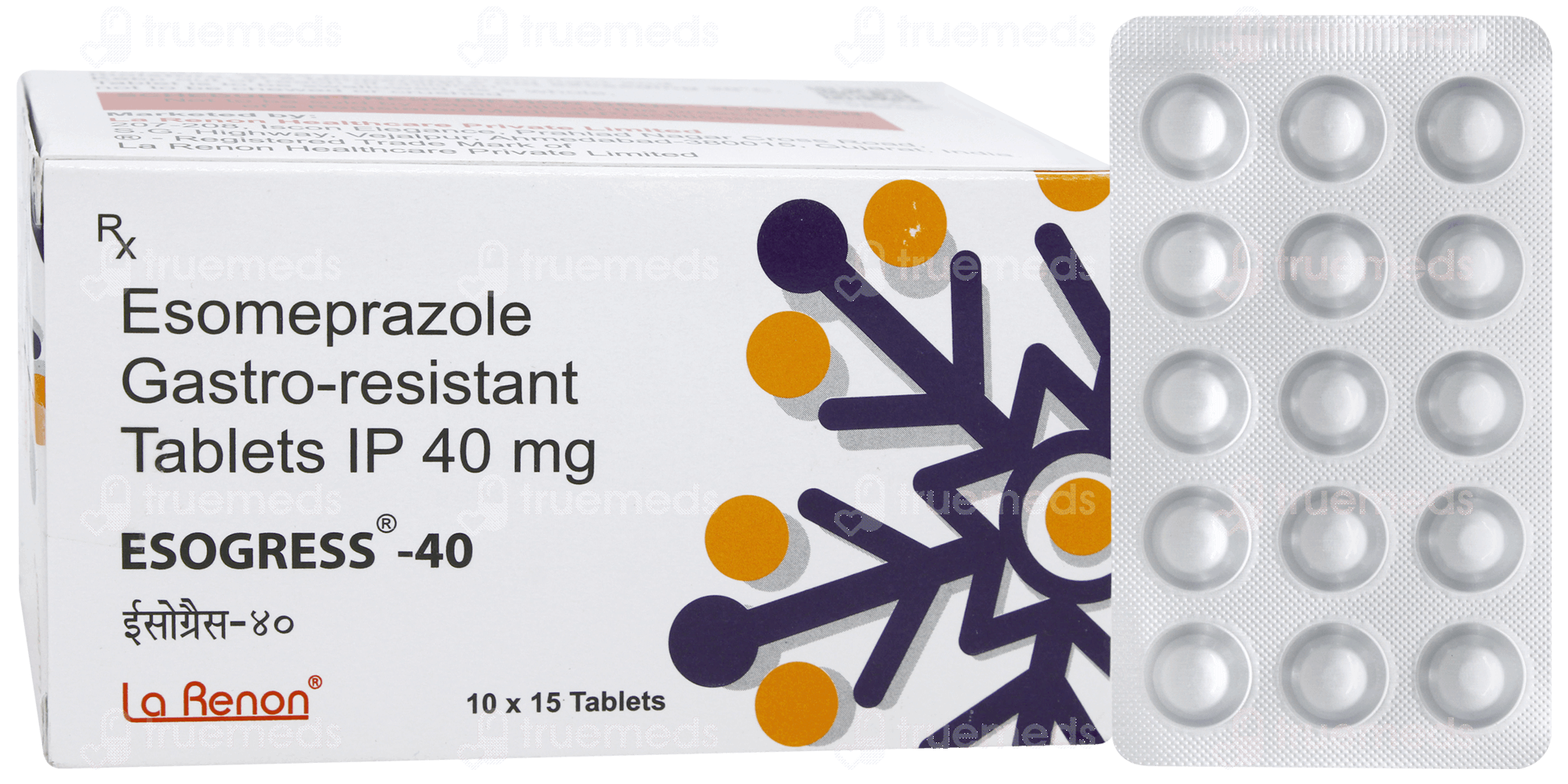 Esogress 40 Tablet: Uses, Side Effects, Price & Substitutes