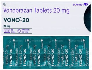 Vono 20 Tablet 10 - Uses, Side Effects, Dosage, Price | Truemeds