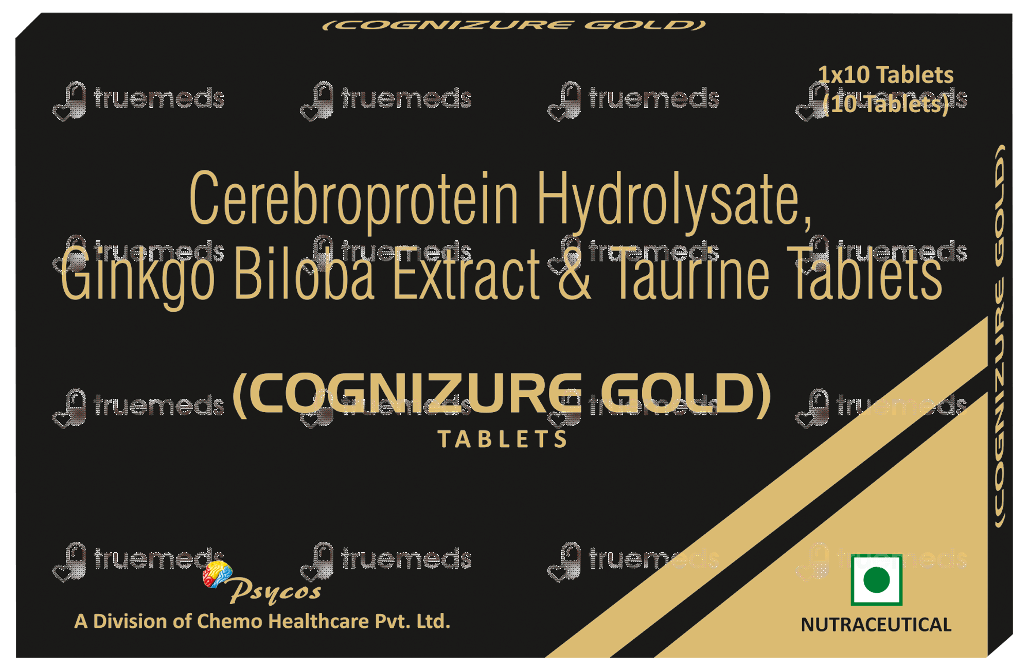 Cognizure Gold Tablet 10 - Uses, Side Effects, Dosage, Price | Truemeds