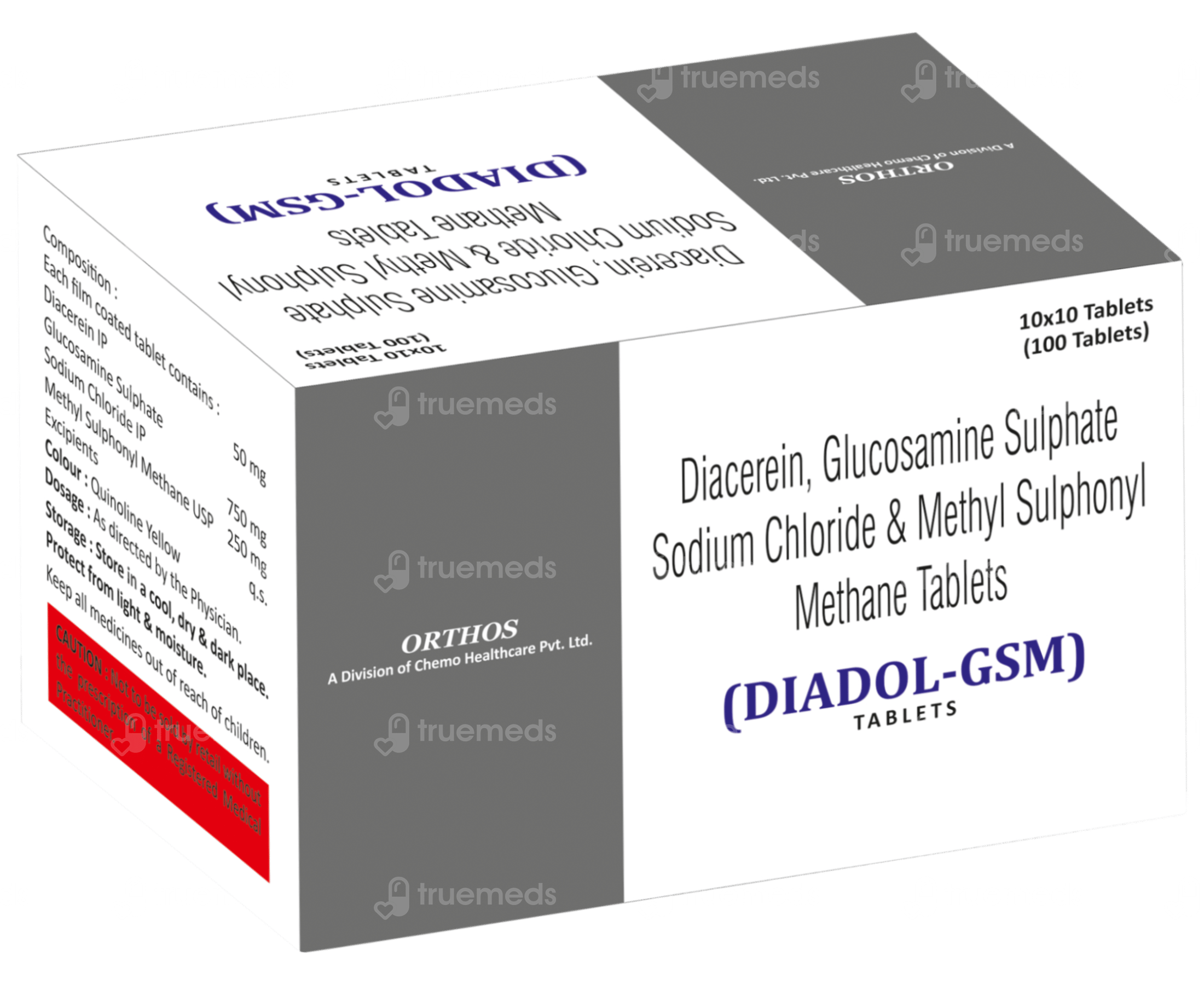 Diadol Gsm Tablet 10 - Uses, Side Effects, Dosage, Price | Truemeds