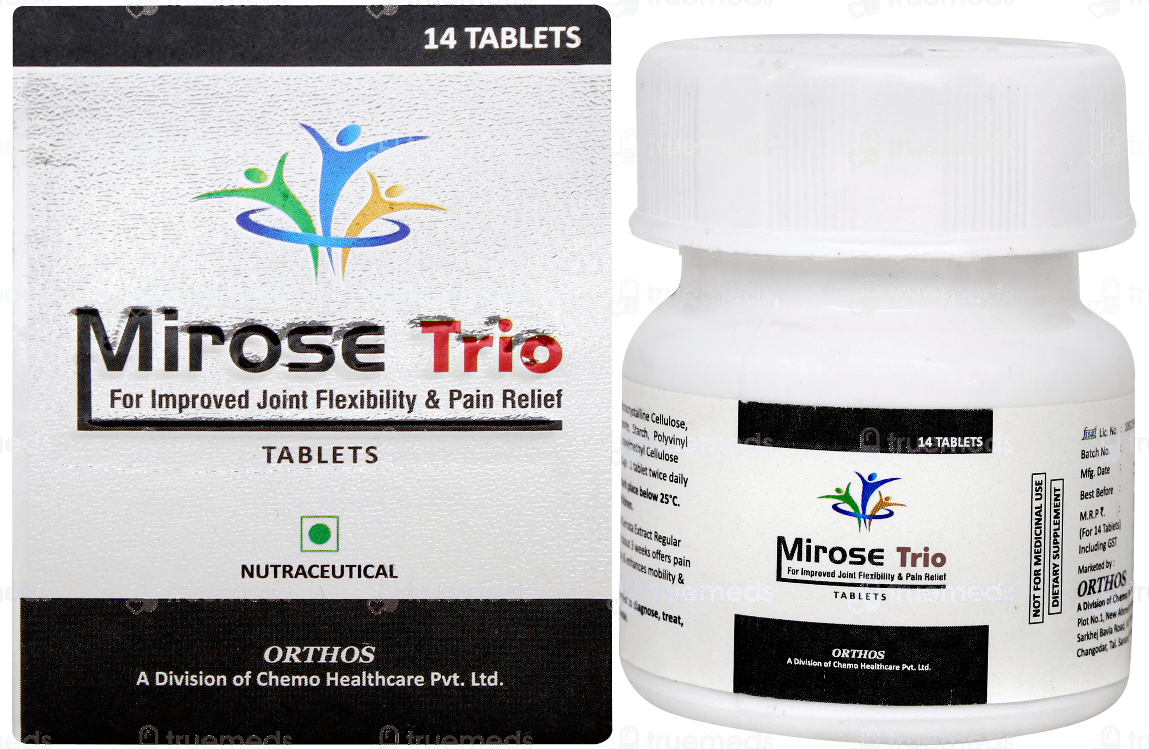 Mirose Trio Tablet 14 - Uses, Side Effects, Dosage, Price | Truemeds