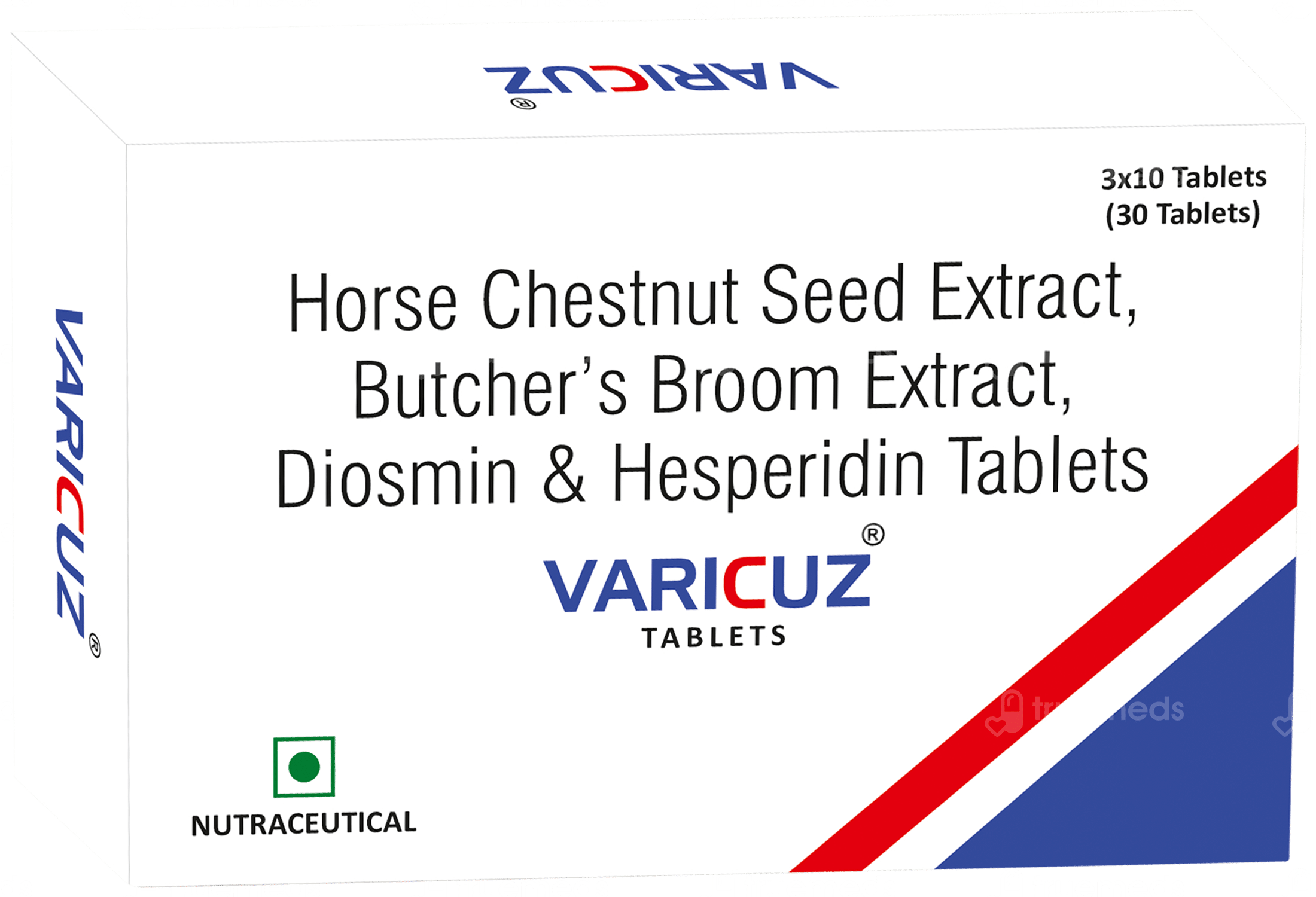 Varicuz Tablet 10 - Uses, Side Effects, Dosage, Price | Truemeds