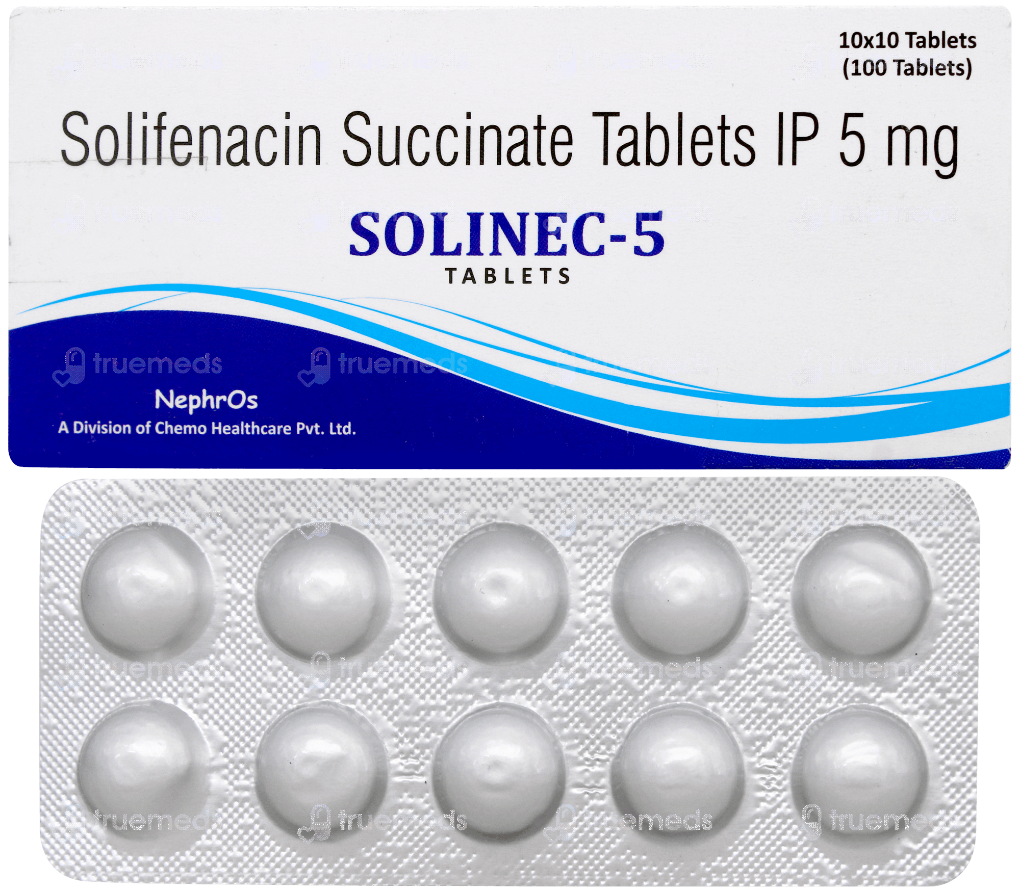 Solinec 5 Tablet 10 - Uses, Side Effects, Dosage, Price | Truemeds