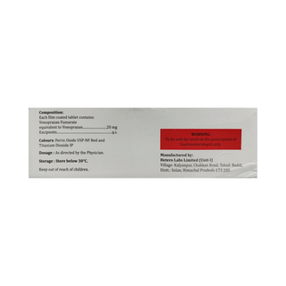 Vonogress 20 Tablet: Uses, Side Effects, Price & Substitutes