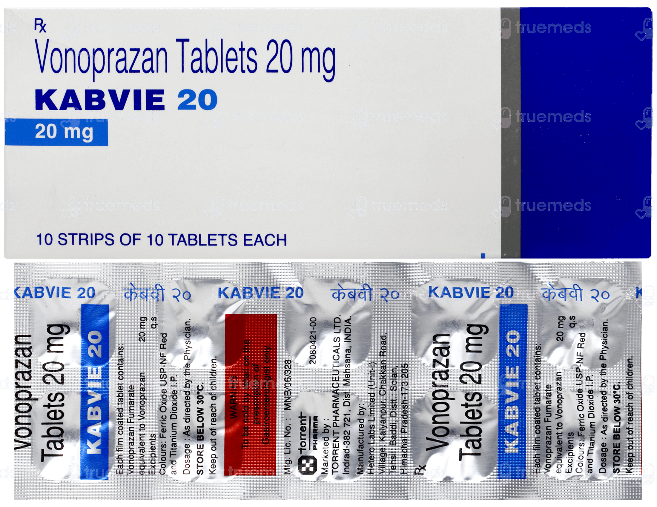 Kabvie 20 Tablet 10 - Uses, Side Effects, Dosage, Price | Truemeds