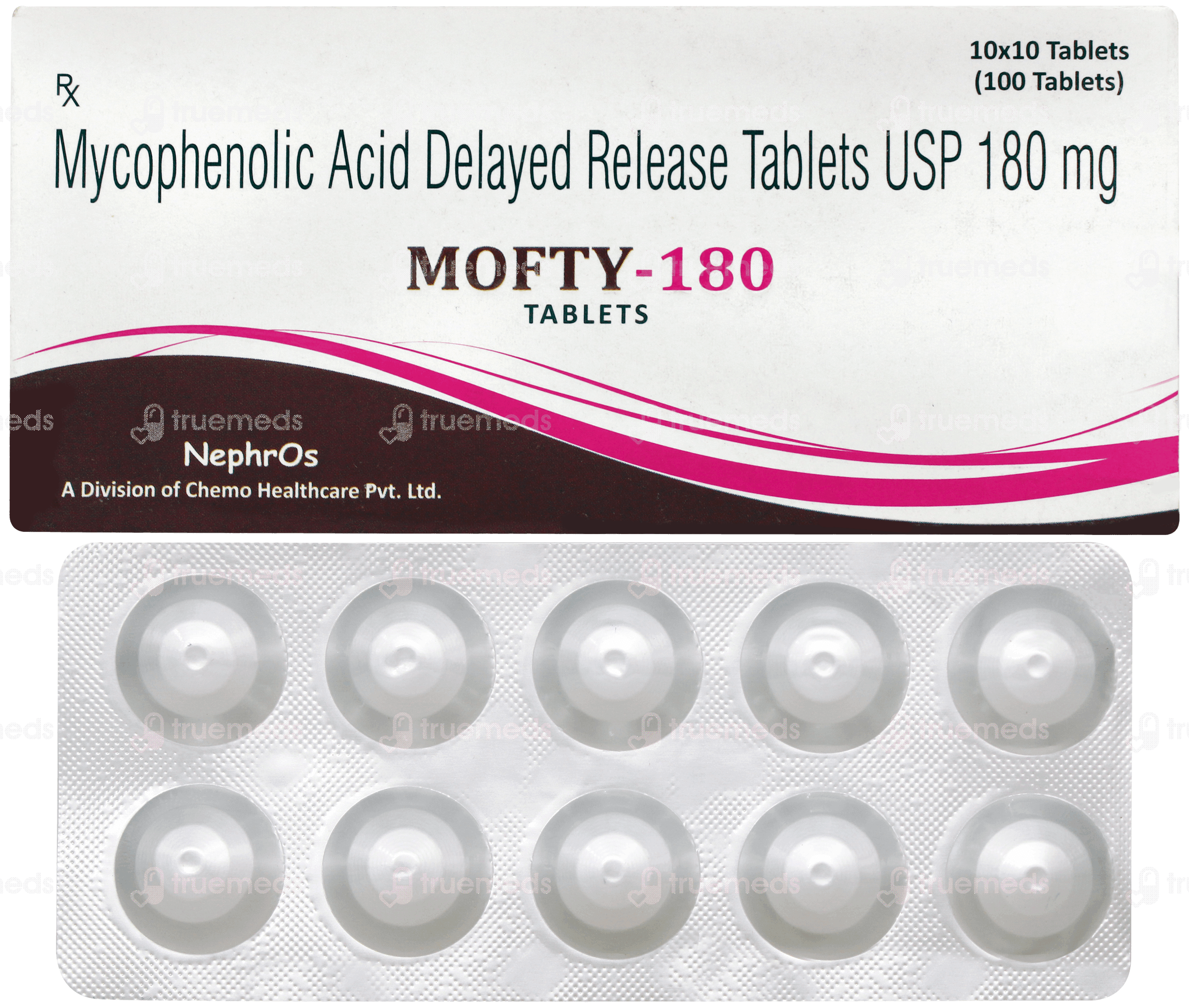 Mofty 180 Tablet 10 - Uses, Side Effects, Dosage, Price | Truemeds