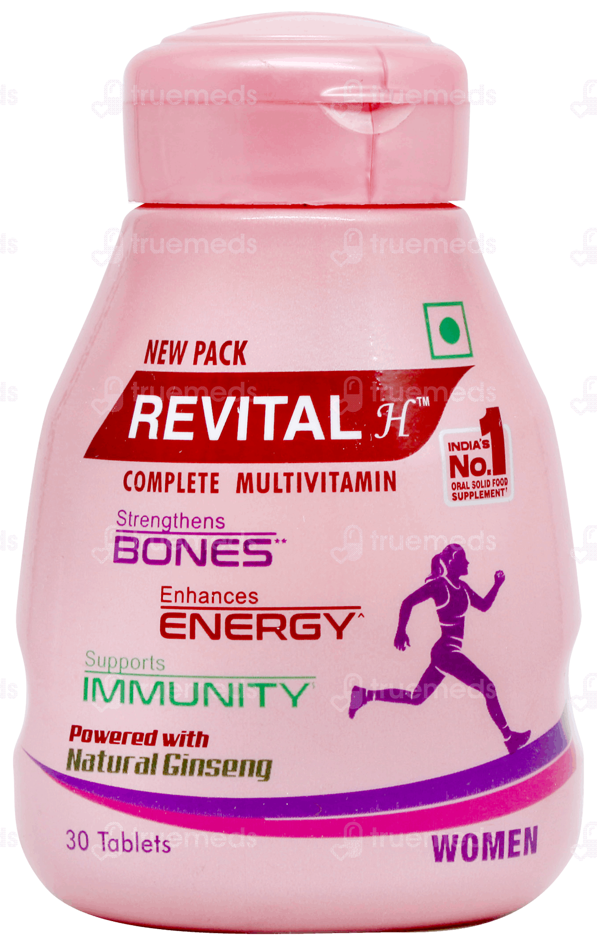 New Revital H Woman Tablet 30 - Uses, Side Effects, Dosage, Price ...