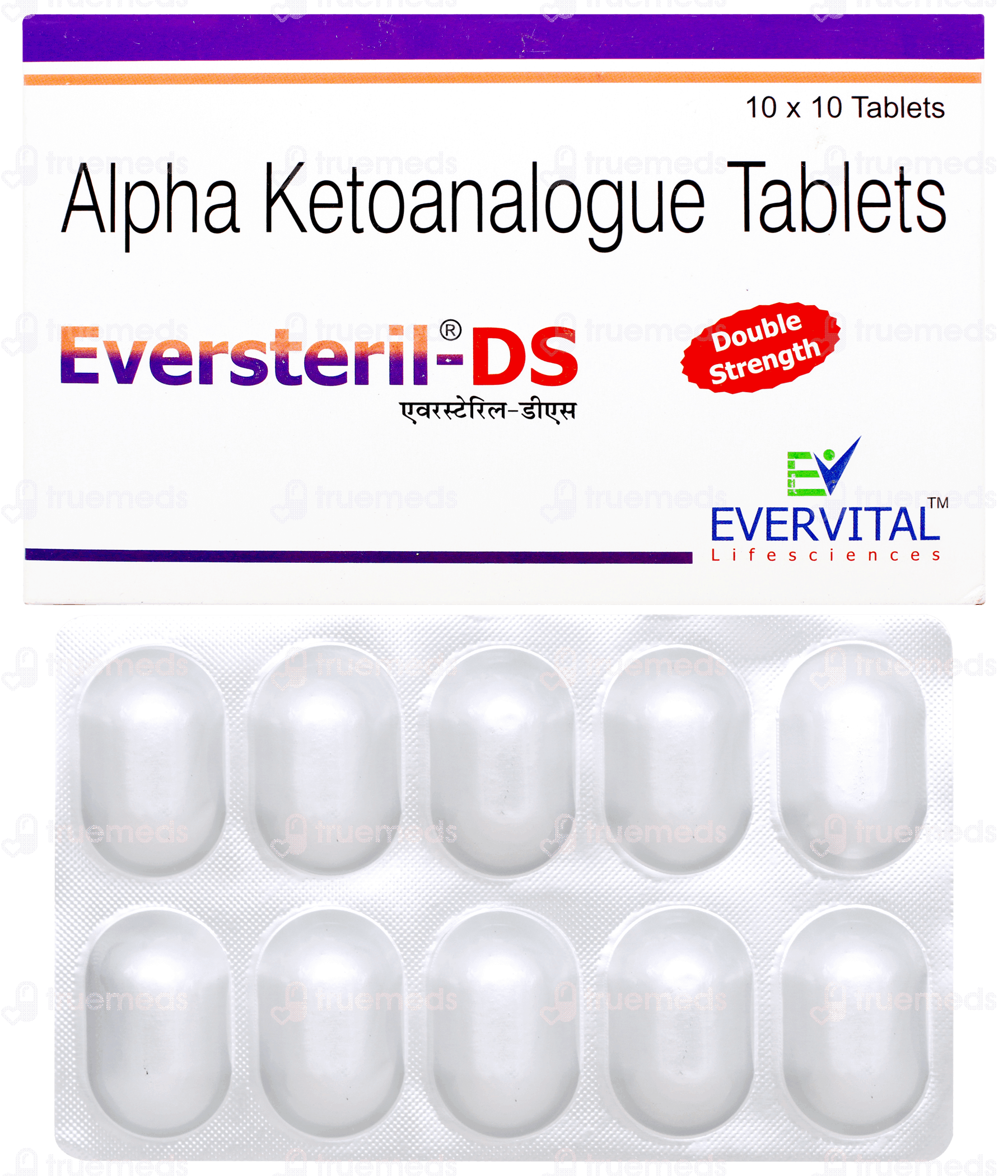 Eversteril Ds Tablet 10 - Uses, Side Effects, Dosage, Price | Truemeds