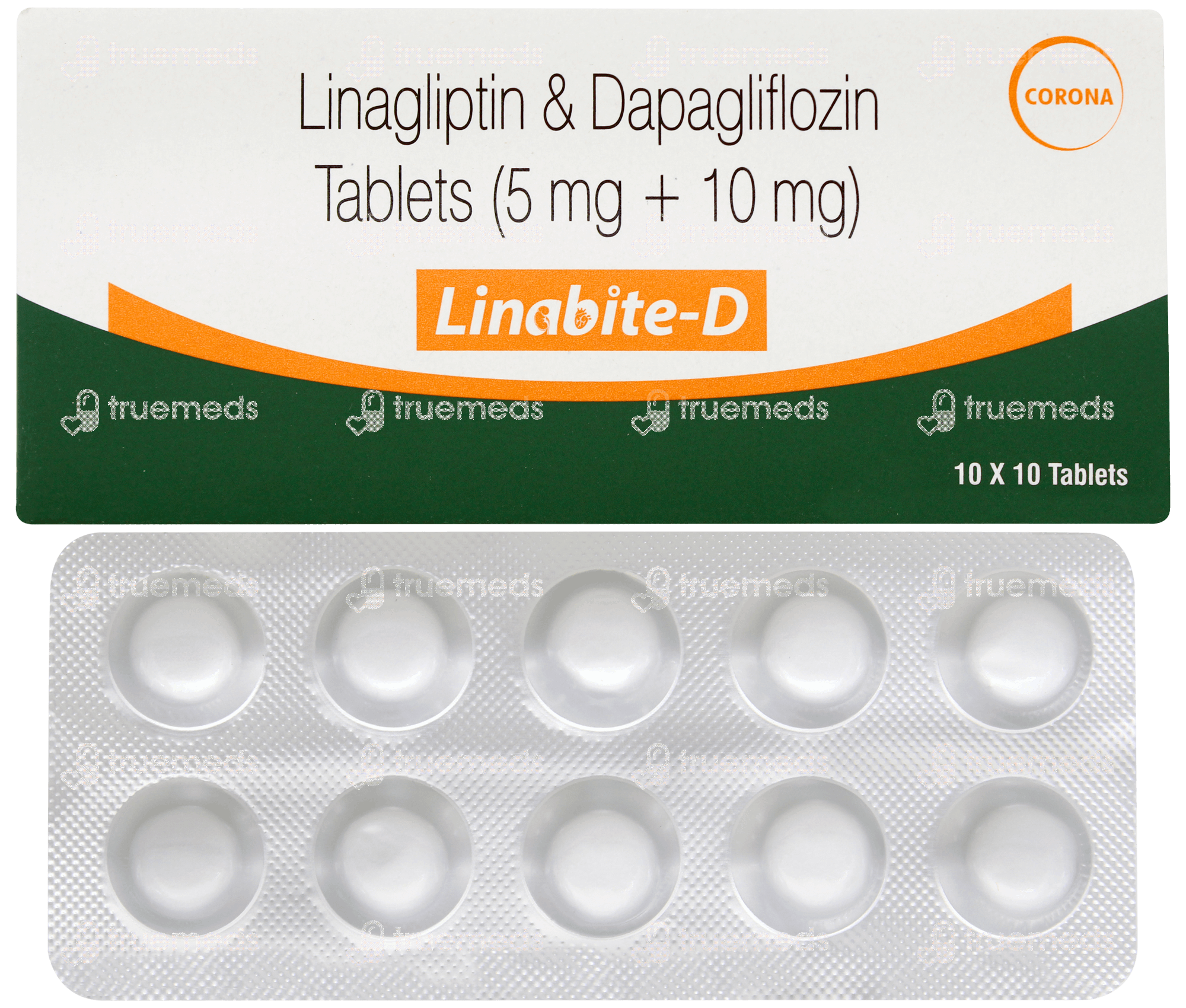 Linabite D Tablet 10 - Uses, Side Effects, Dosage, Price | Truemeds