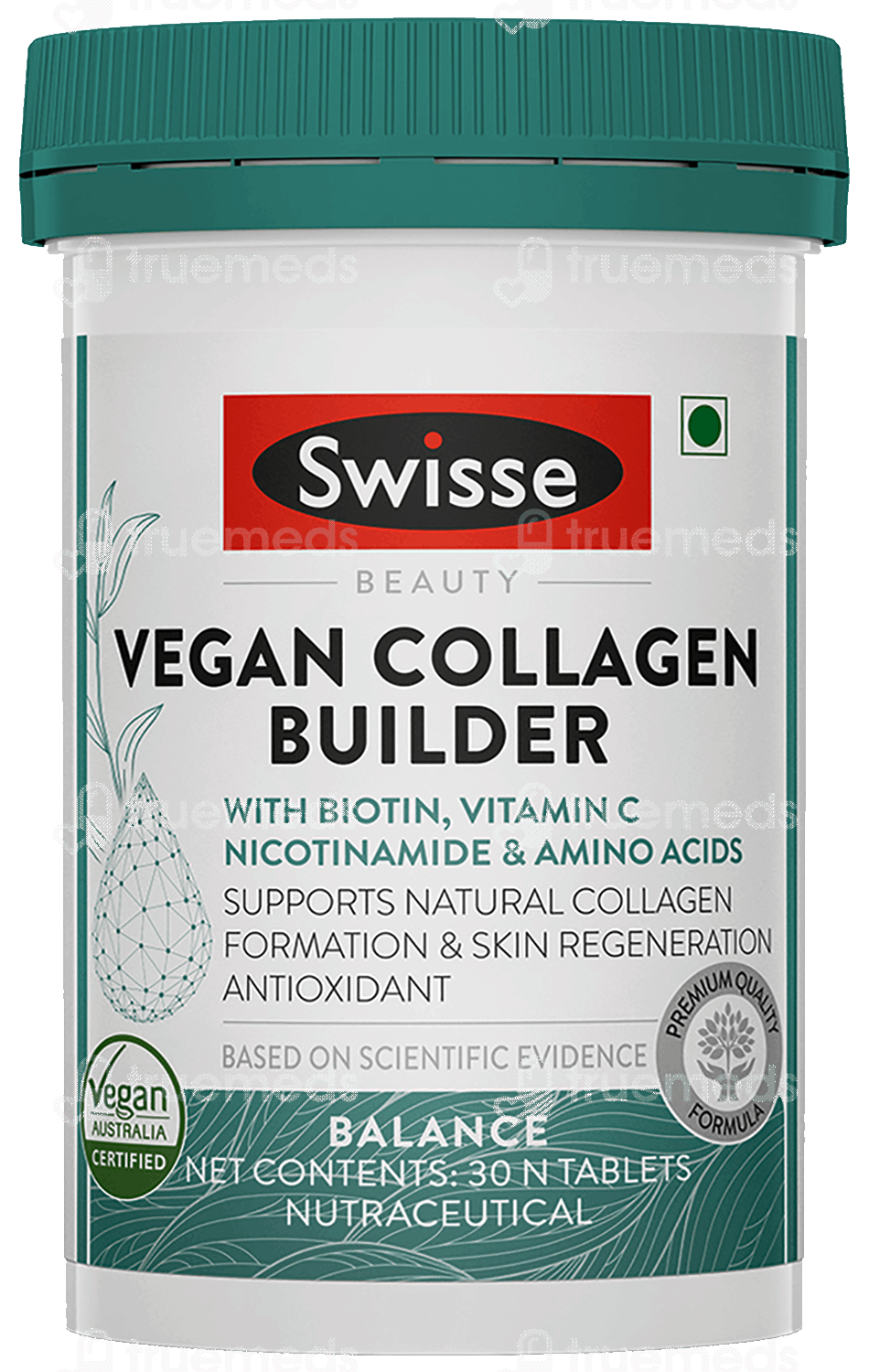 Swisse Beauty Vegan Collagen Builder Tablet 30 - Uses, Side Effects ...