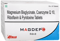 Magdep C Tablet 10 - Uses, Side Effects, Dosage, Price | Truemeds