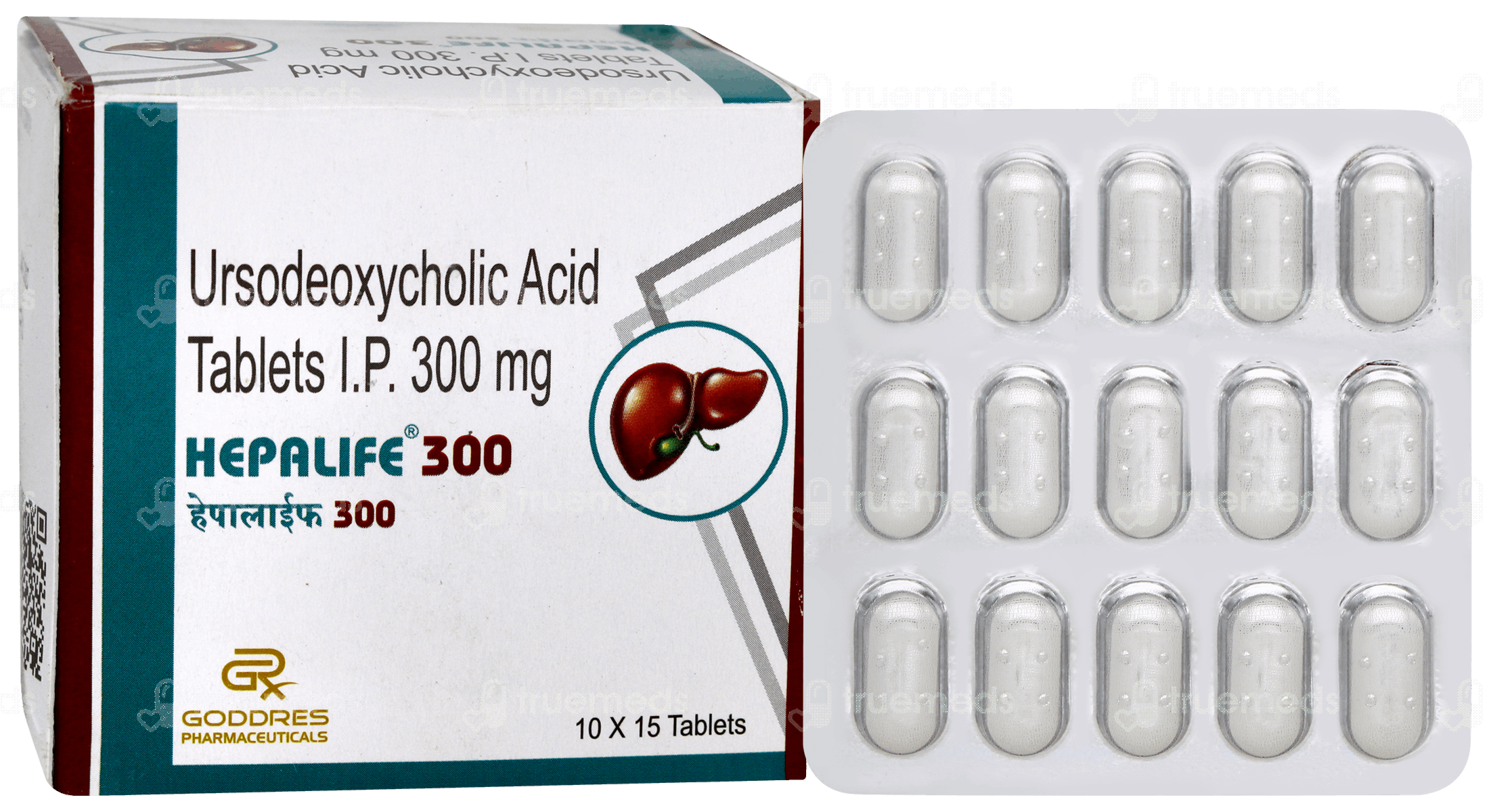 Hepalife 300 Tablet 15 - Uses, Side Effects, Dosage, Price | Truemeds