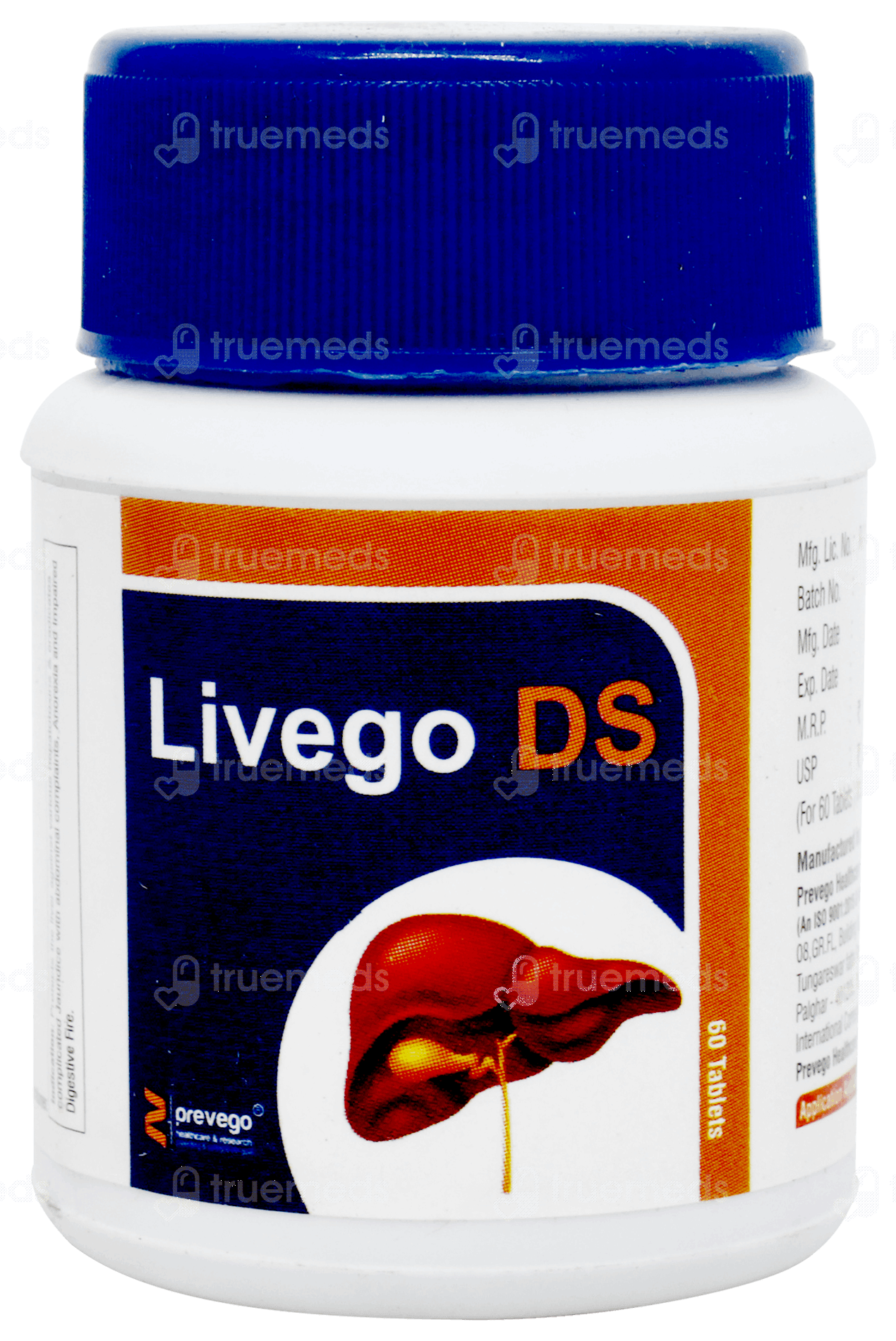 Livego Ds Tablet 60 - Uses, Side Effects, Dosage, Price | Truemeds