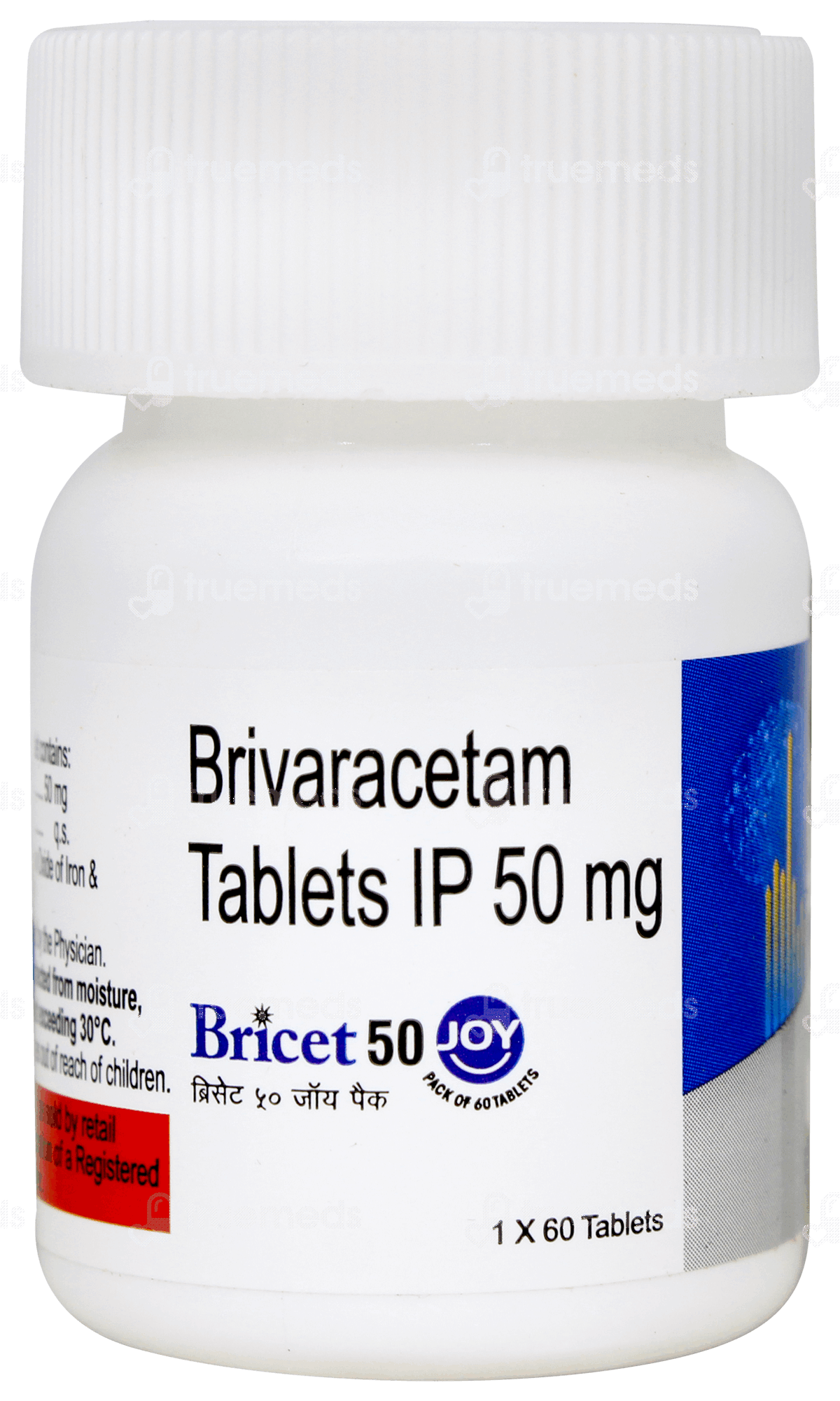 Bricet Joy 50mg Tablet 60 - Uses, Side Effects, Dosage, Price | Truemeds