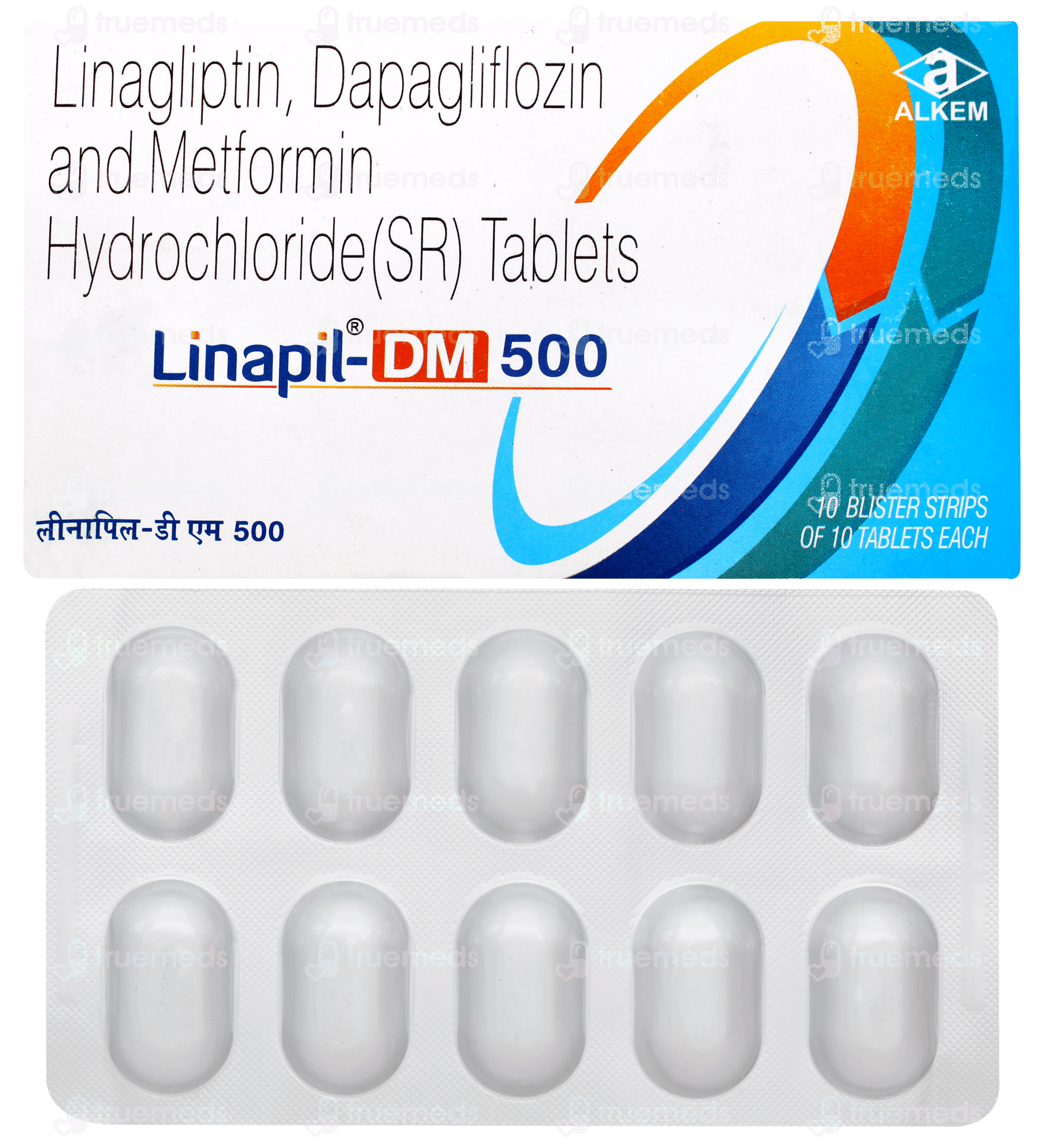 Linapil Dm 500mg Tablet 10 - Uses, Side Effects, Dosage, Price | Truemeds