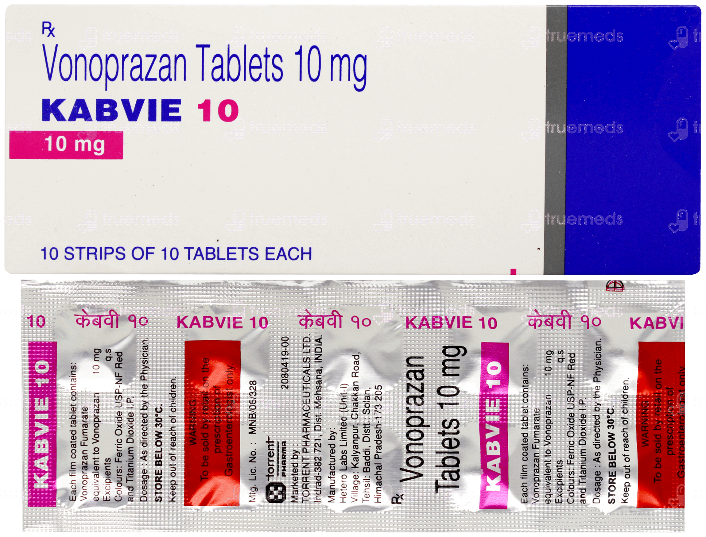 Kabvie 10 Tablet 10 - Uses, Side Effects, Dosage, Price | Truemeds