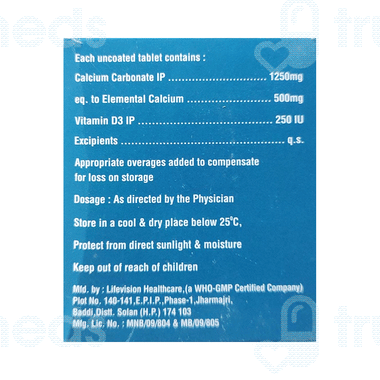 Shelgain 500 Tablet 15 - Uses, Side Effects, Dosage, Price | Truemeds