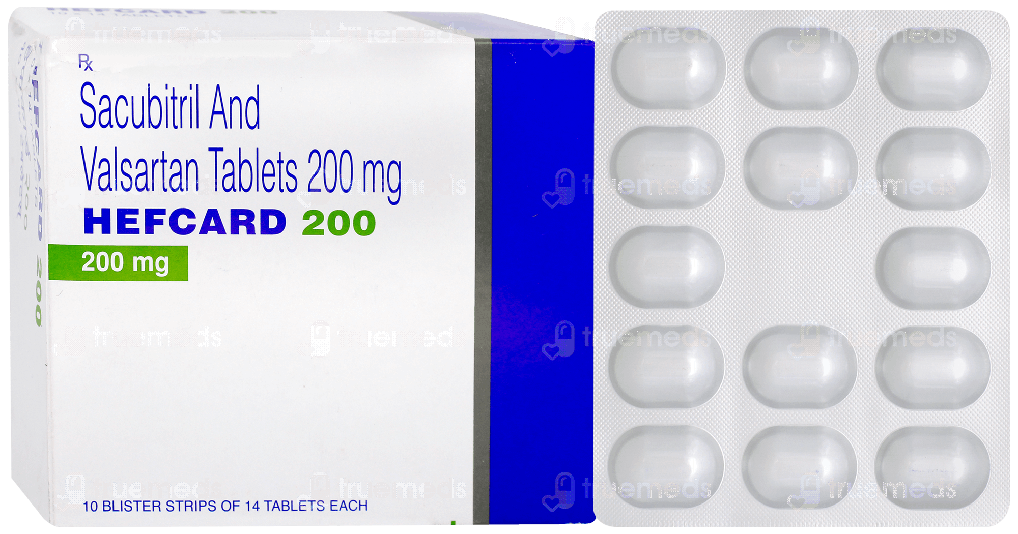 Hefcard 200 Tablet 14 - Uses, Side Effects, Dosage, Price | Truemeds