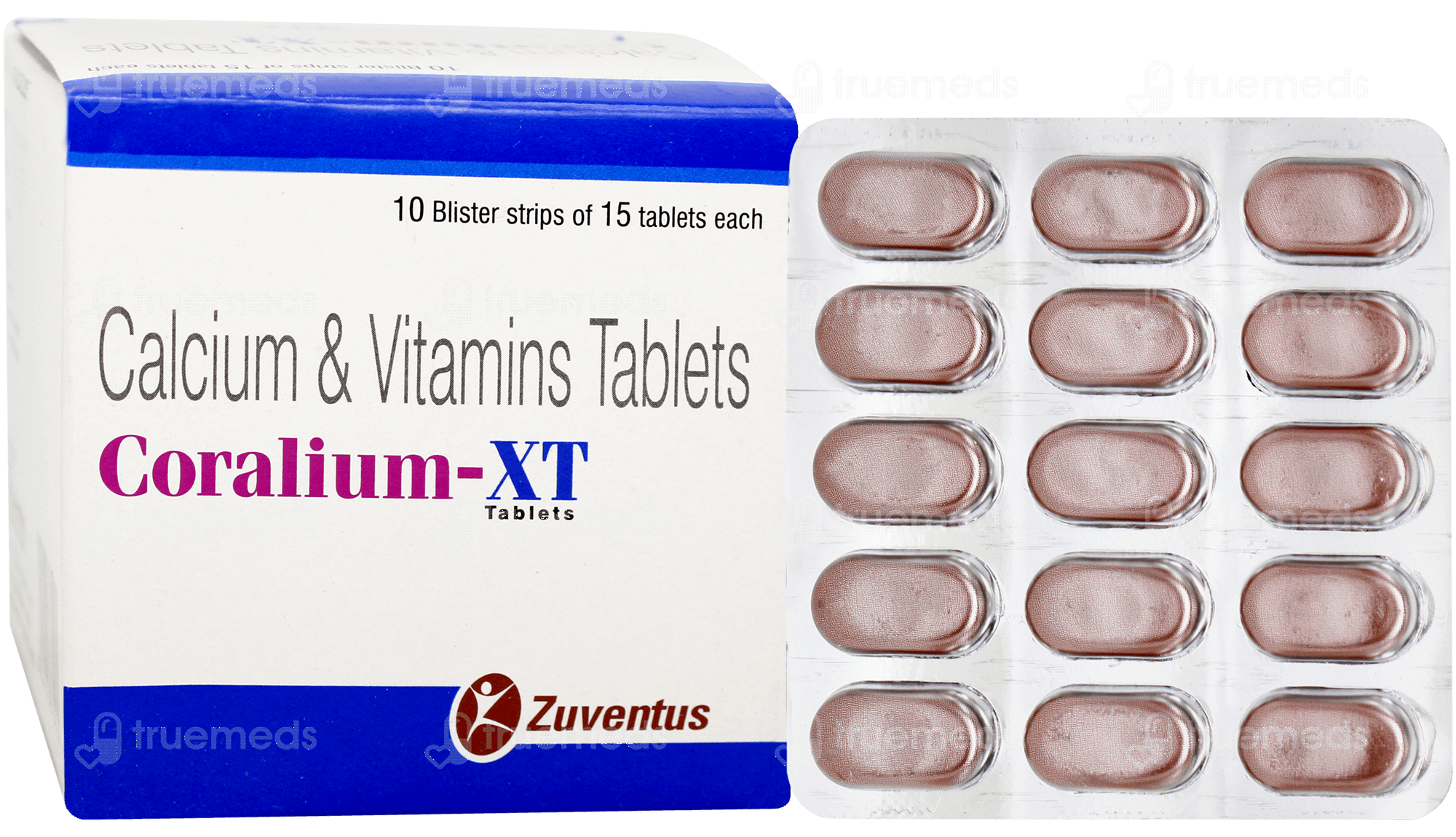 Coralium Xt Tablet 15 - Uses, Side Effects, Dosage, Price | Truemeds