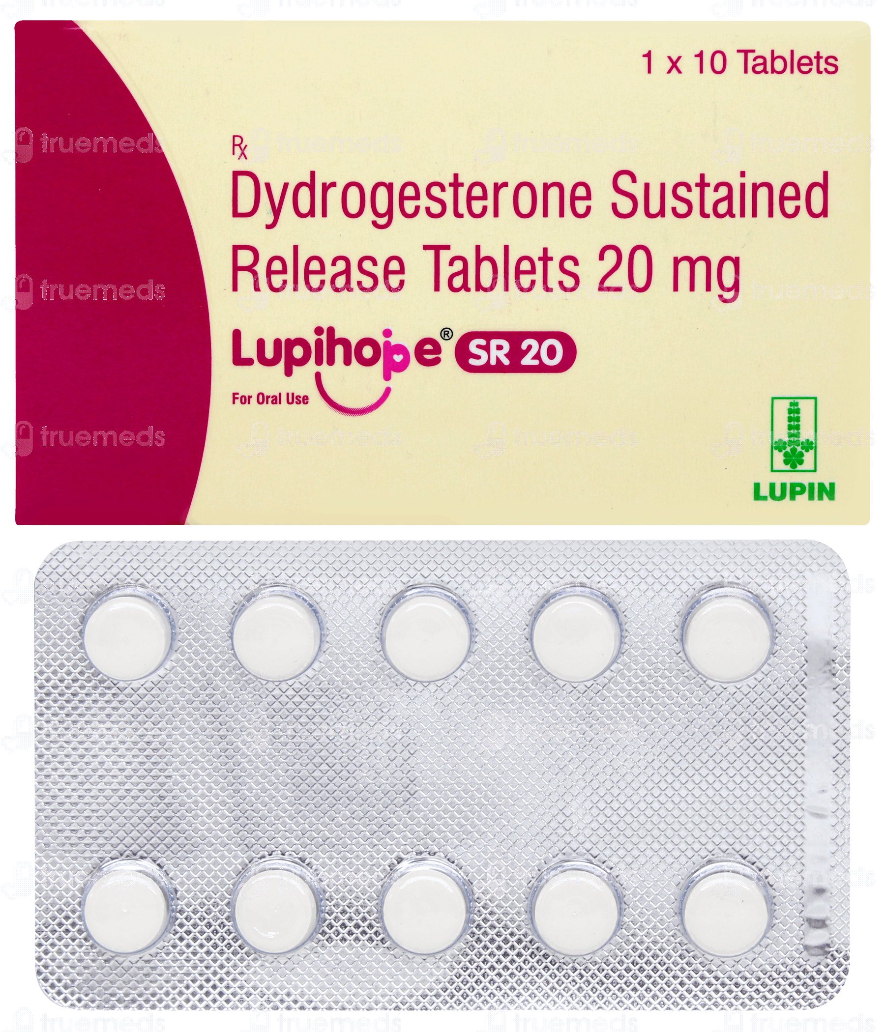 Lupihope Sr 20mg Tablet 10 - Uses, Side Effects, Dosage, Price | Truemeds