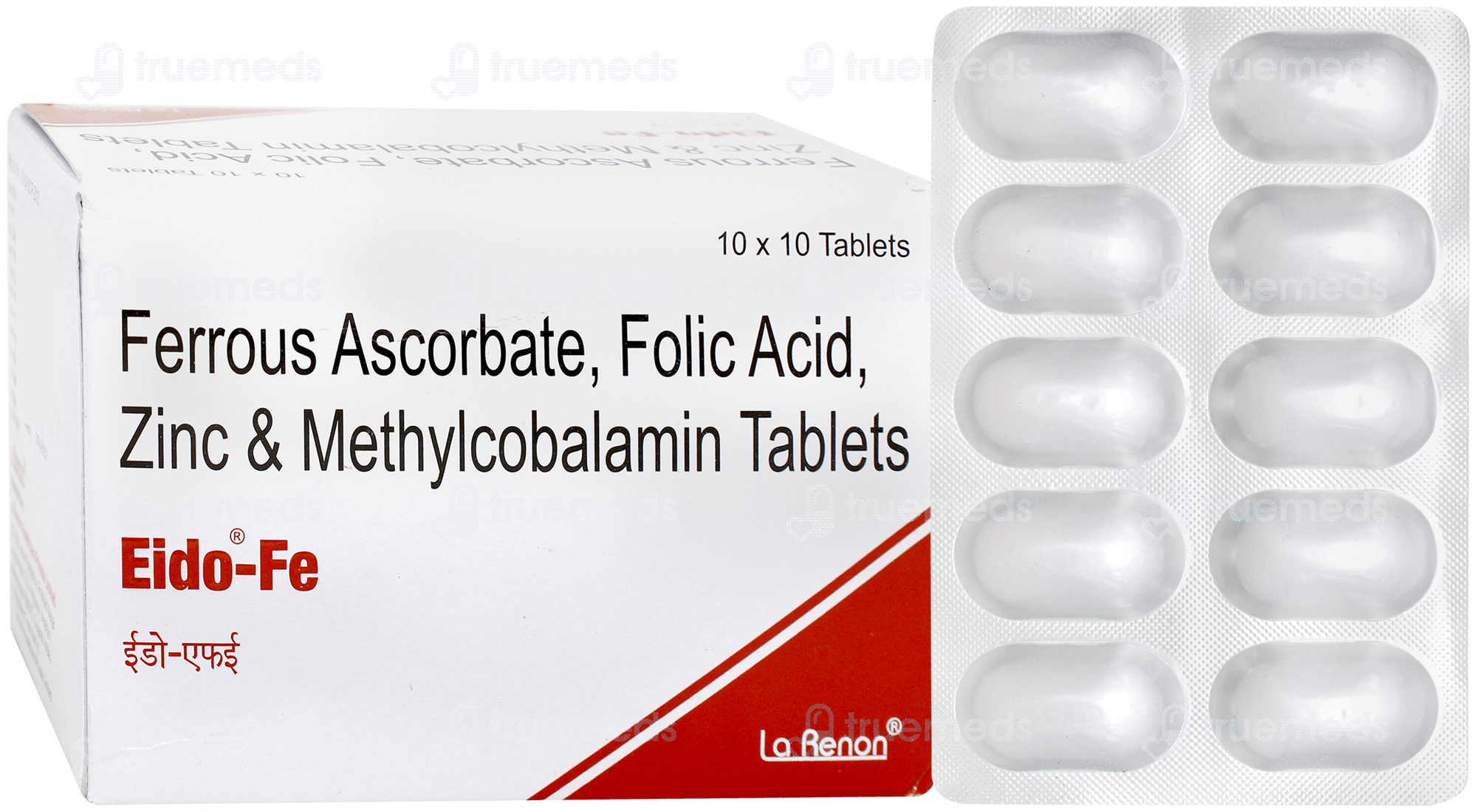 Eido Fe Tablet 10 - Uses, Side Effects, Dosage, Price | Truemeds