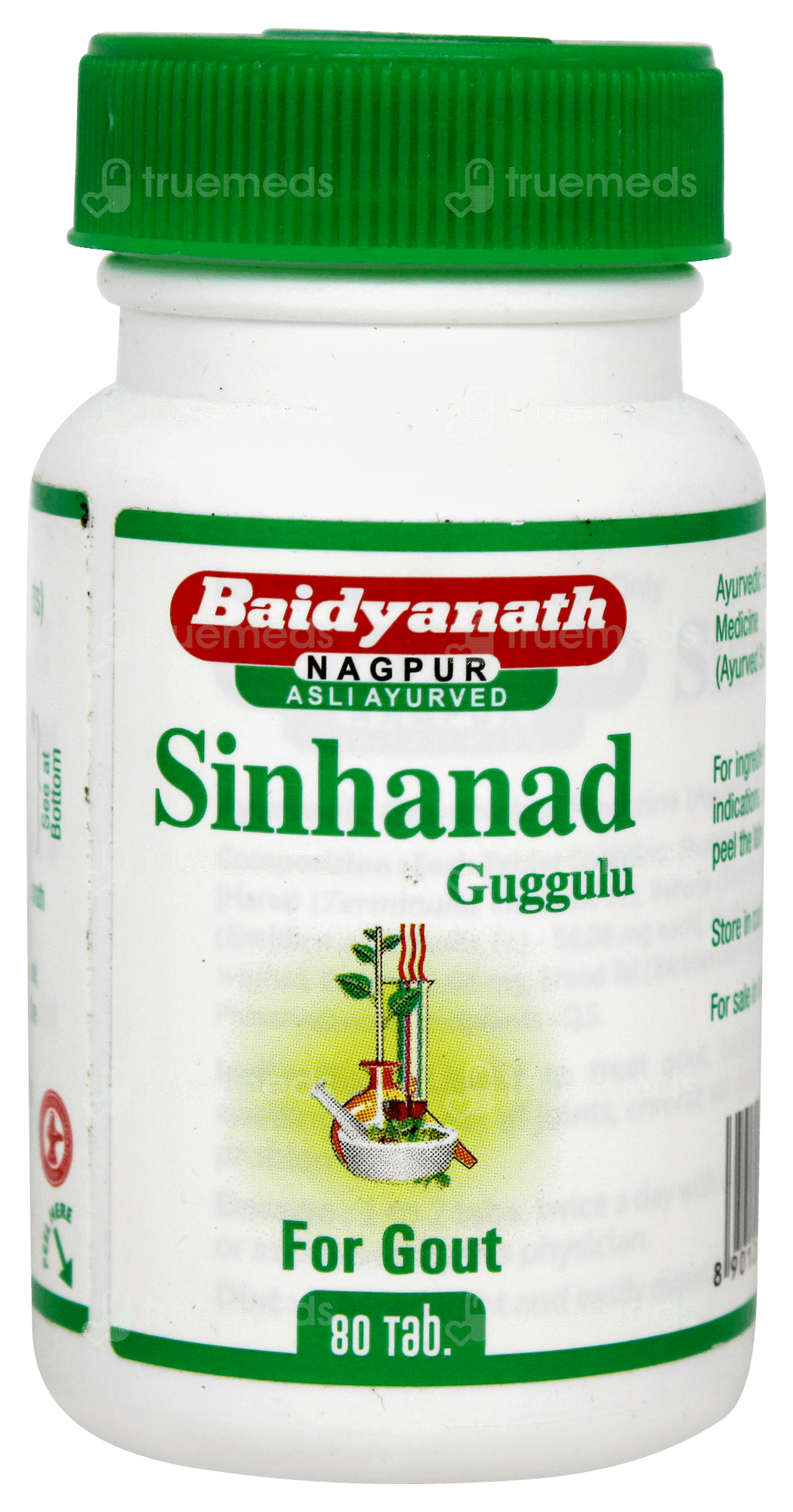 Baidyanath Nagpur Sinhanad Guggulu Tablet 80 - Uses, Side Effects ...