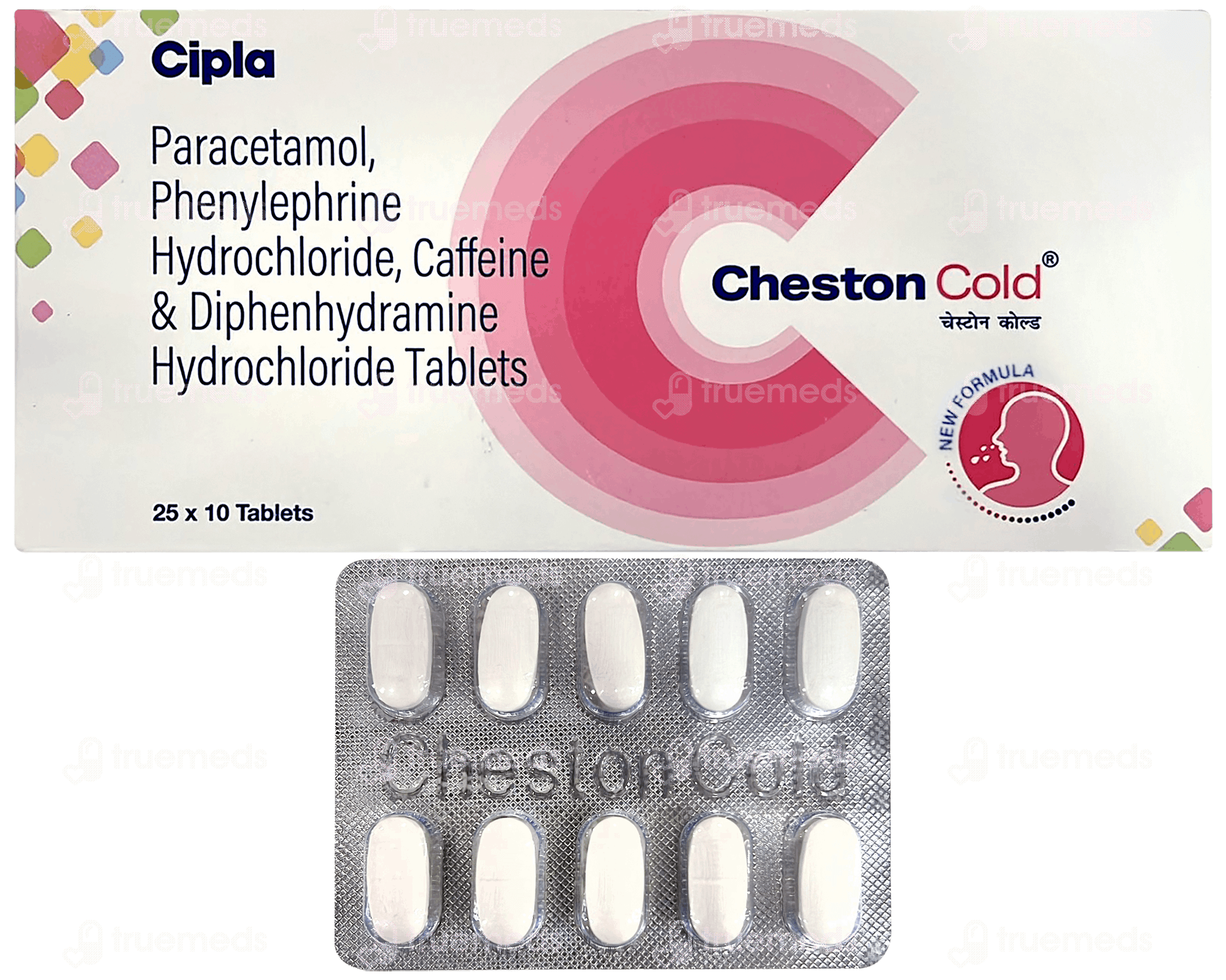 Cheston Cold New Formula Tablet 10 - Uses, Side Effects, Dosage, Price ...
