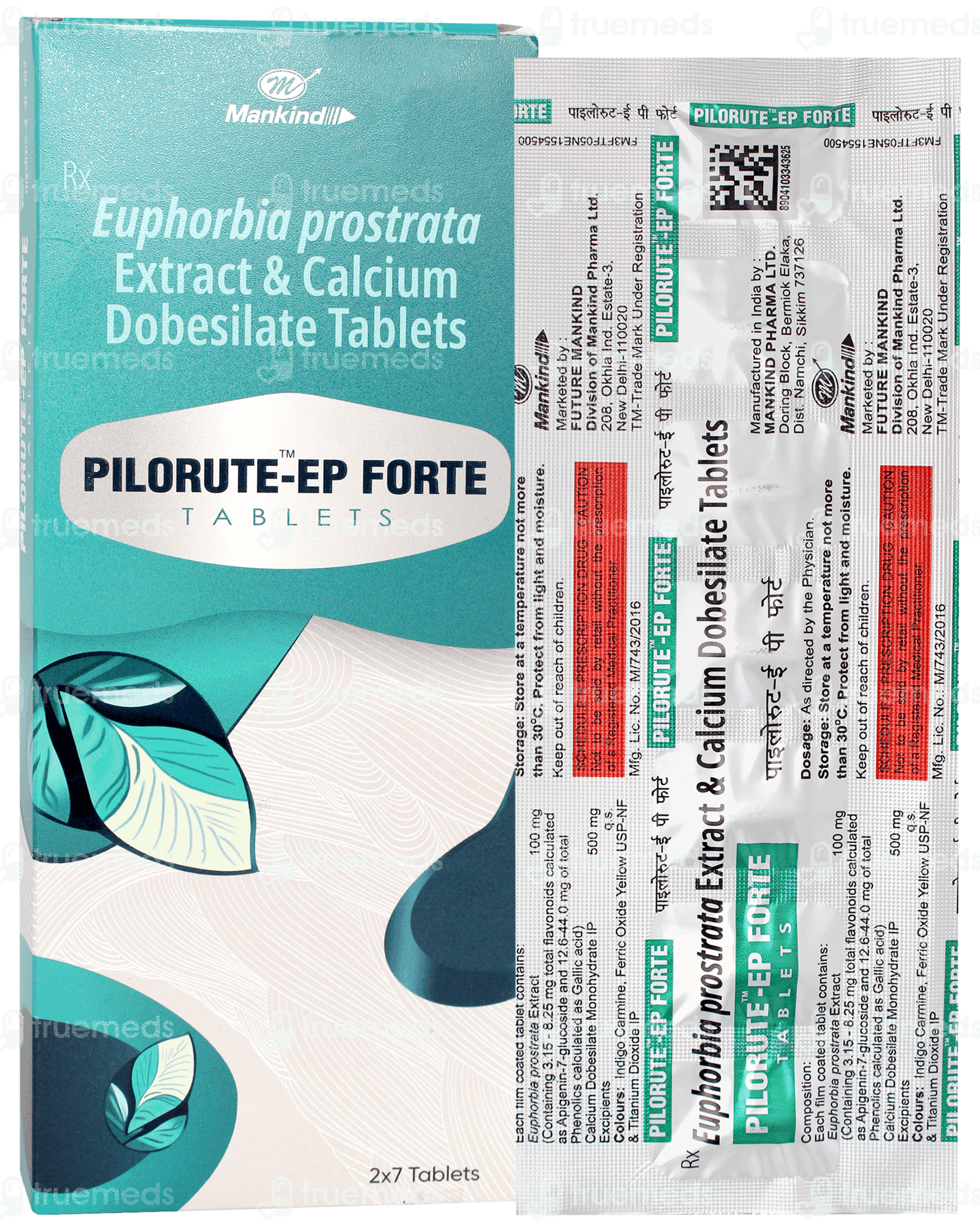 Pilorute Ep Forte Tablet 7 - Uses, Side Effects, Dosage, Price | Truemeds