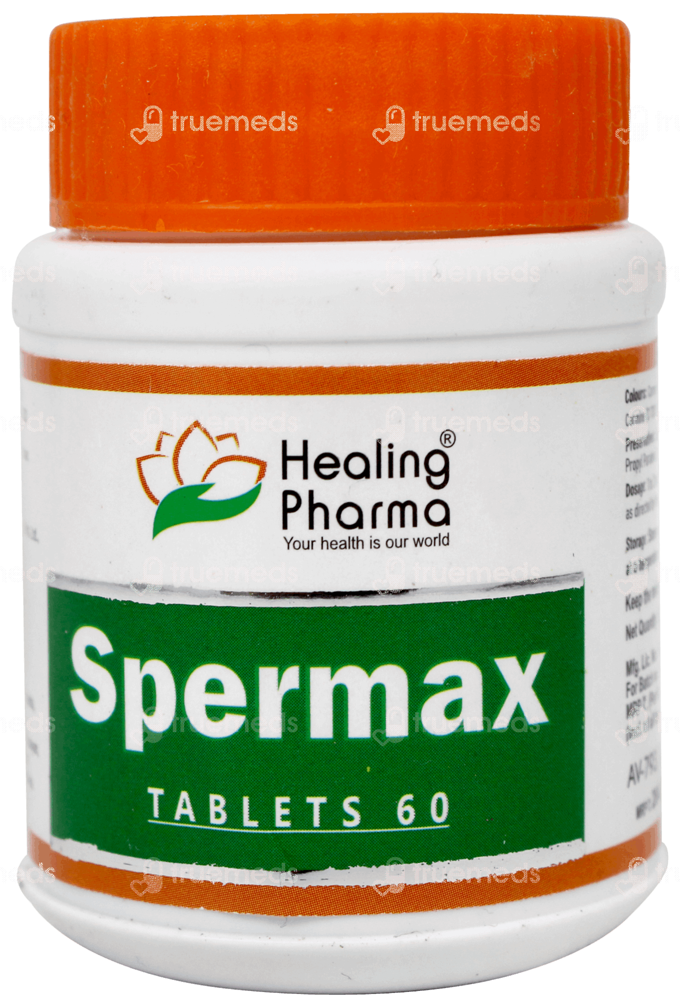 Spermax Tablet 60 - Uses, Side Effects, Dosage, Price | Truemeds