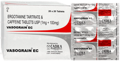 Vasograin Ec Tablet 20 - Uses, Side Effects, Dosage, Price | Truemeds