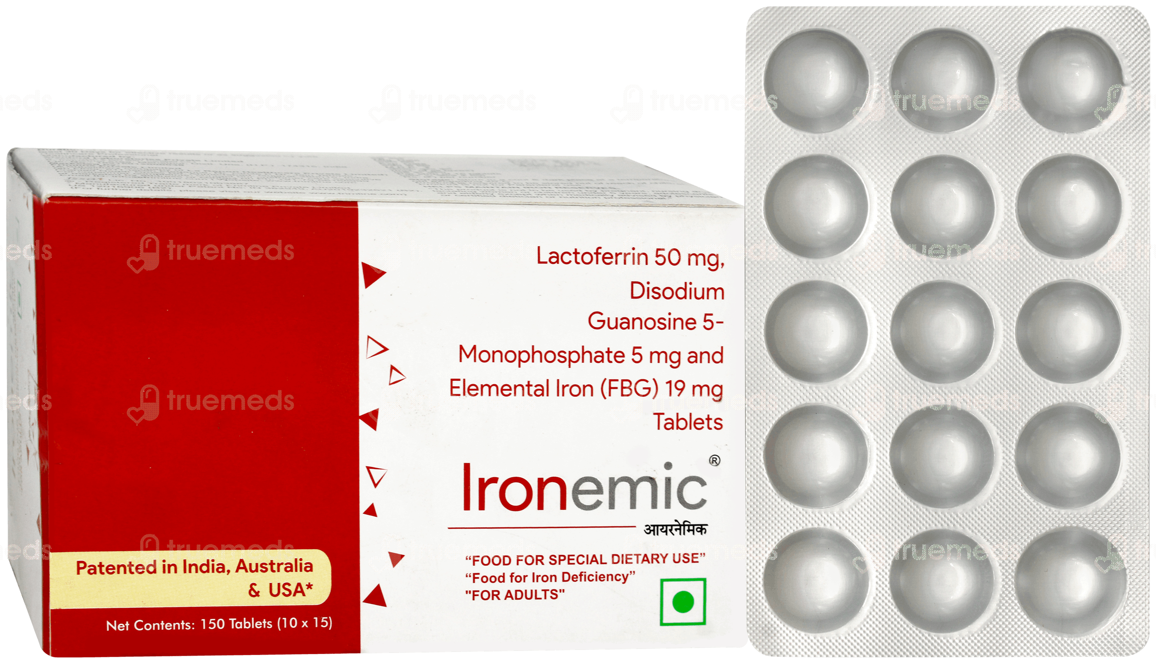 Ironemic Tablet 15 - Uses, Side Effects, Dosage, Price | Truemeds