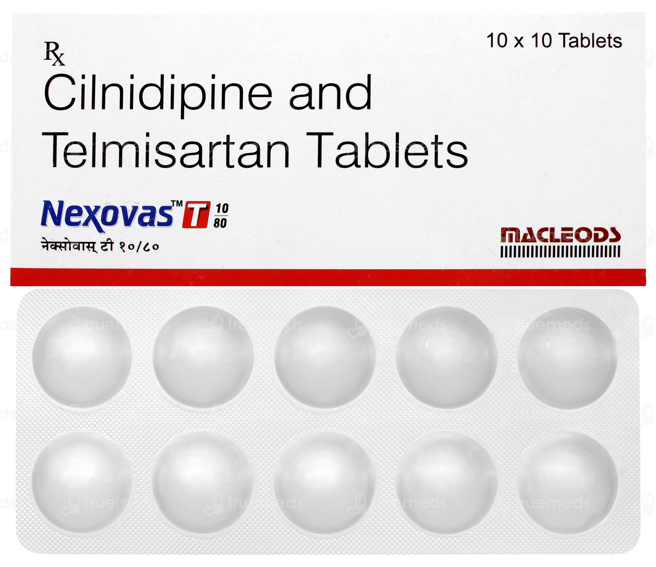 Nexovas T 1080 Tablet 10 - Uses, Side Effects, Dosage, Price | Truemeds