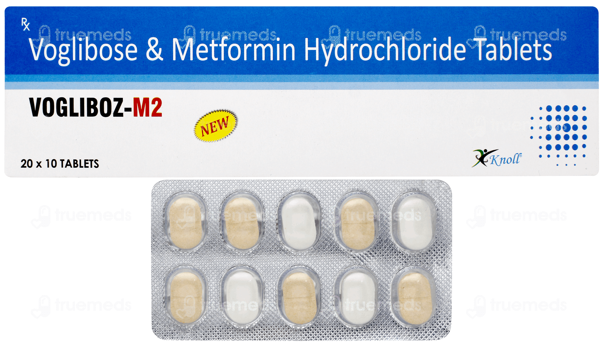 Vogliboz M2 New Tablet 10 - Uses, Side Effects, Dosage, Price | Truemeds