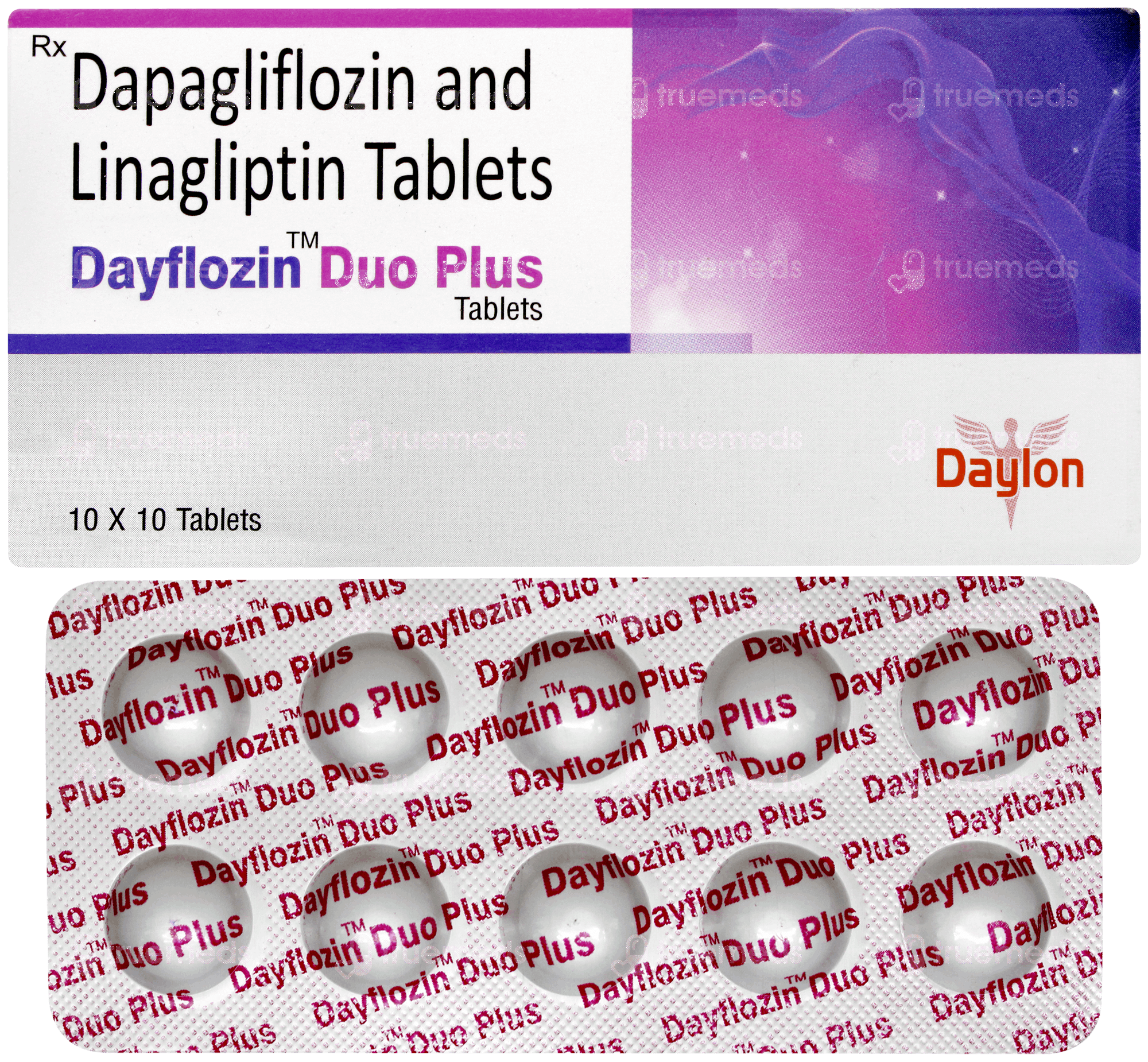 Dayflozin Duo Plus Tablet 10 - Uses, Side Effects, Dosage, Price | Truemeds