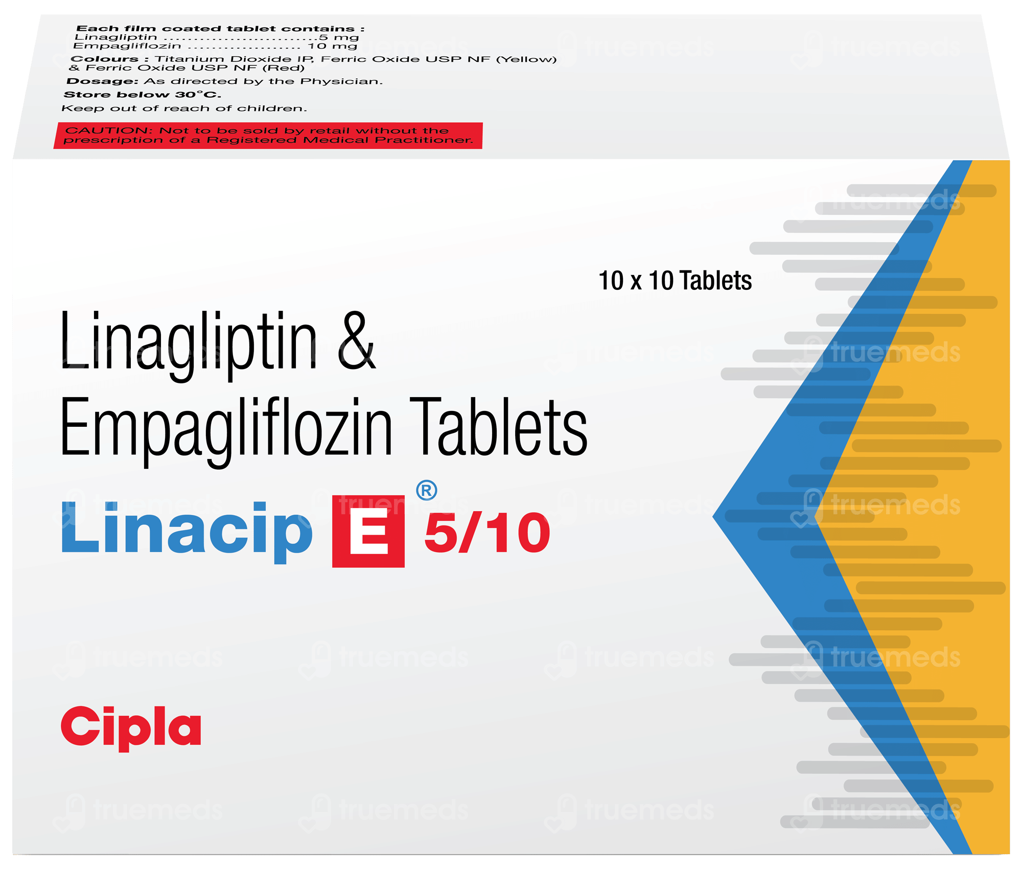 Linacip E 510 Tablet 10 - Uses, Side Effects, Dosage, Price | Truemeds