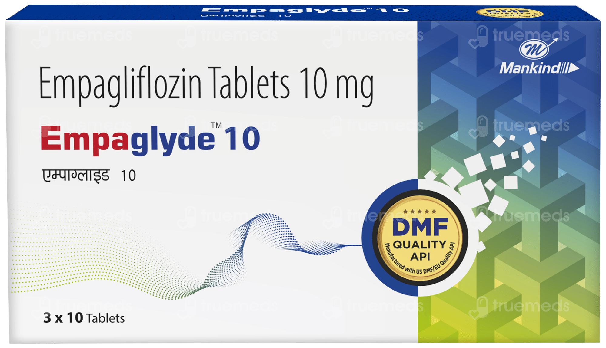 Empaglyde 10 Tablet 10 - Uses, Side Effects, Dosage, Price | Truemeds
