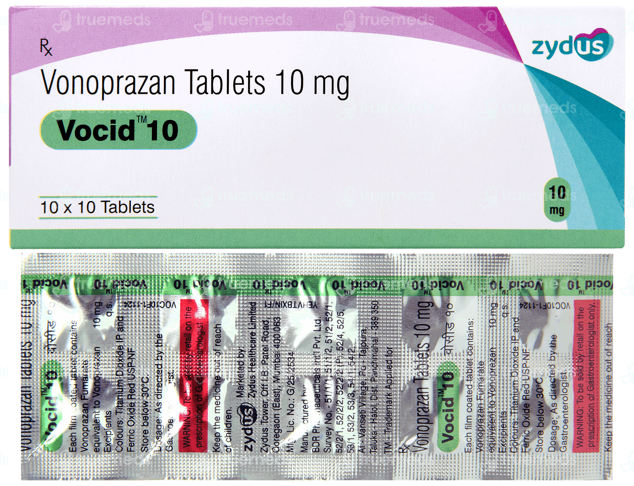 Vocid 10 Tablet 10 - Uses, Side Effects, Dosage, Price | Truemeds