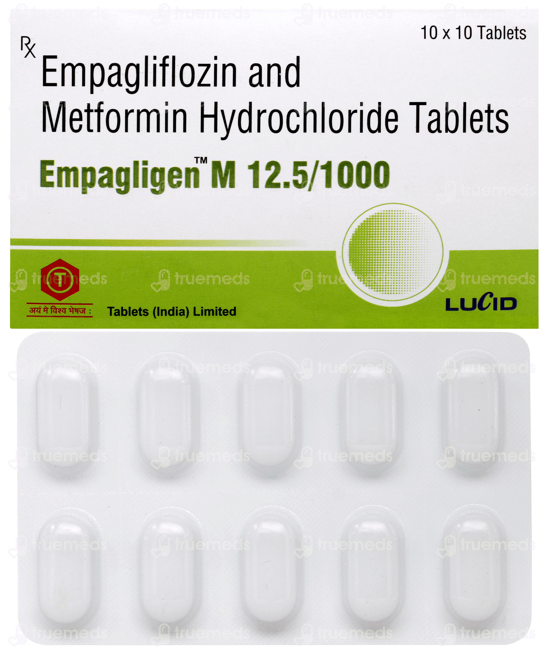 Empagligen M 1251000 Tablet 10 - Uses, Side Effects, Dosage, Price ...