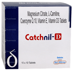 Catchnil D Tablet 10 - Uses, Side Effects, Dosage, Price | Truemeds
