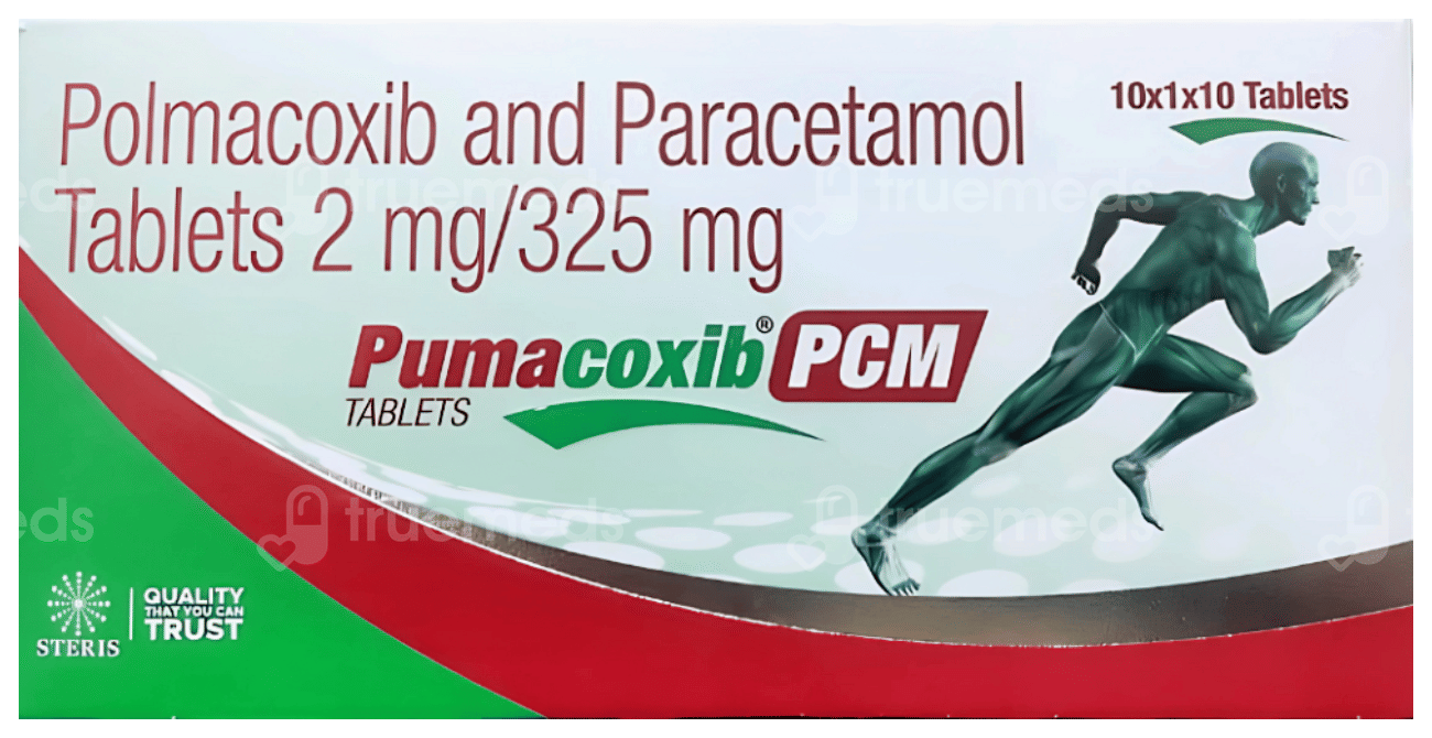 Pumacoxib Pcm Tablet 10 - Uses, Side Effects, Dosage, Price | Truemeds